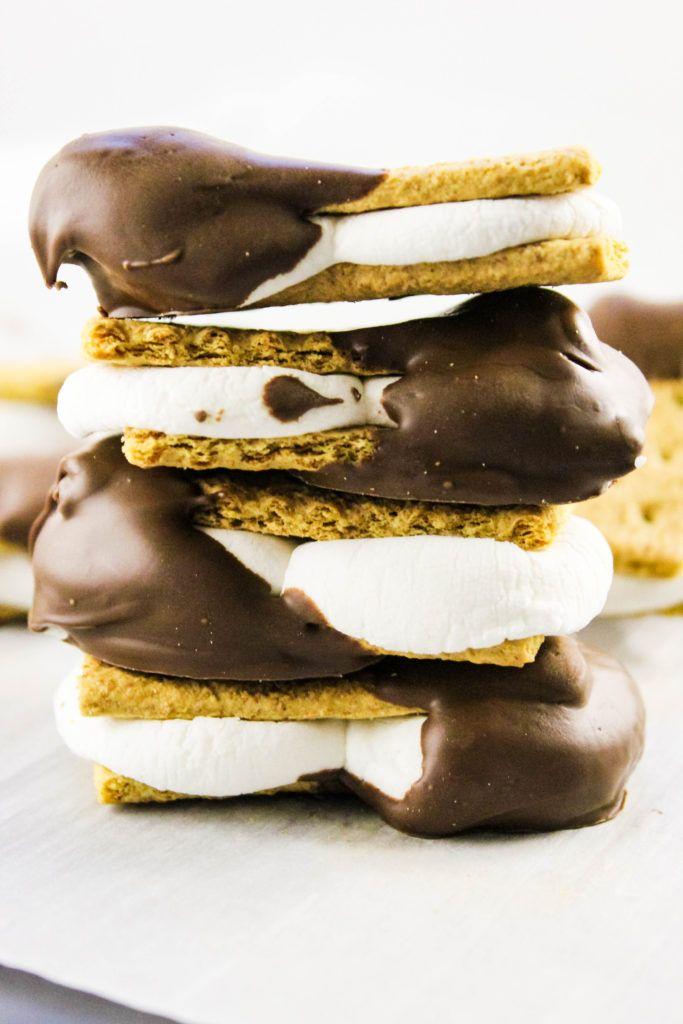 S’mores Graham Cracker Cookies - Baking You Happier
