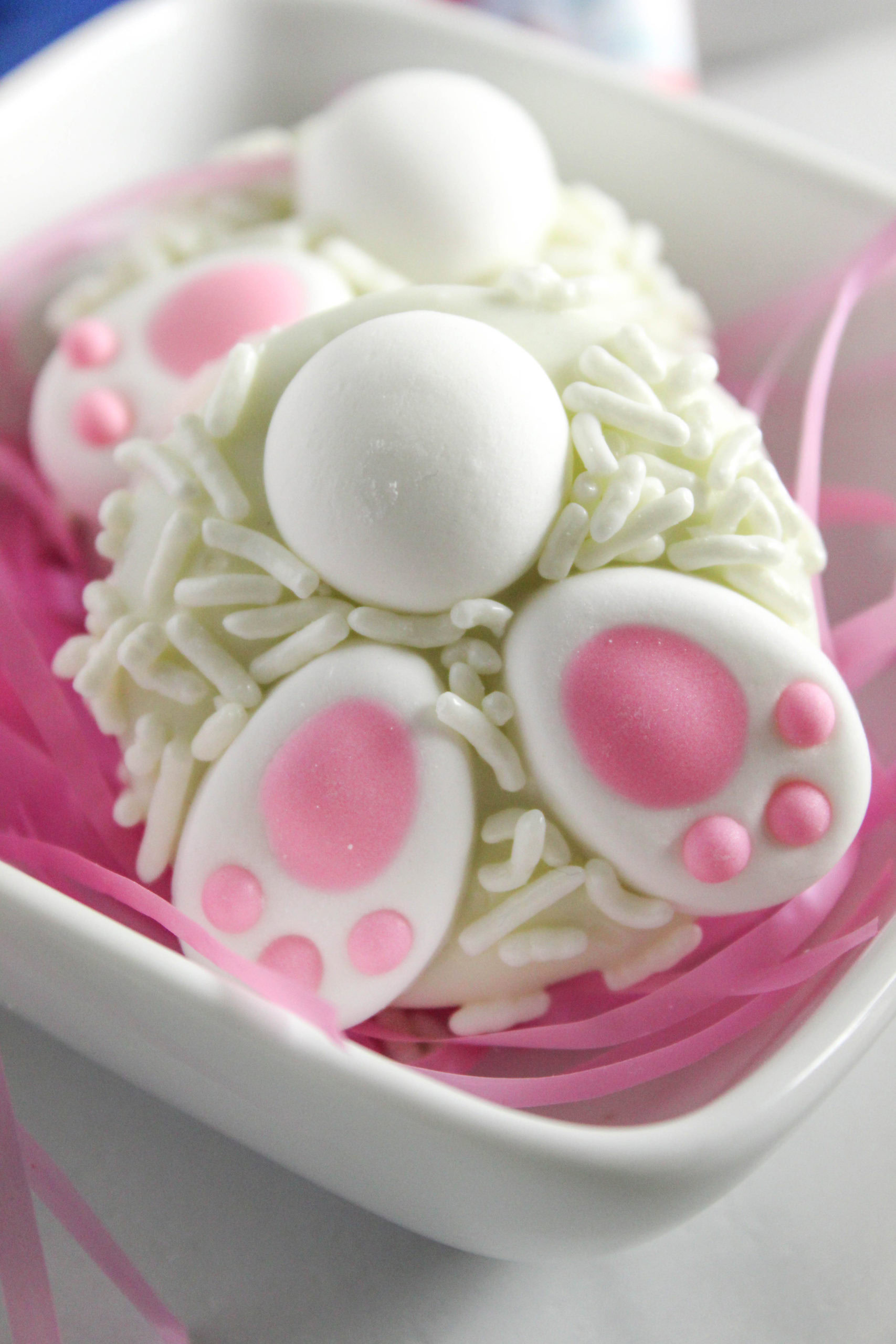 Oreo Bunny Butt Cookies | Baking You Happier