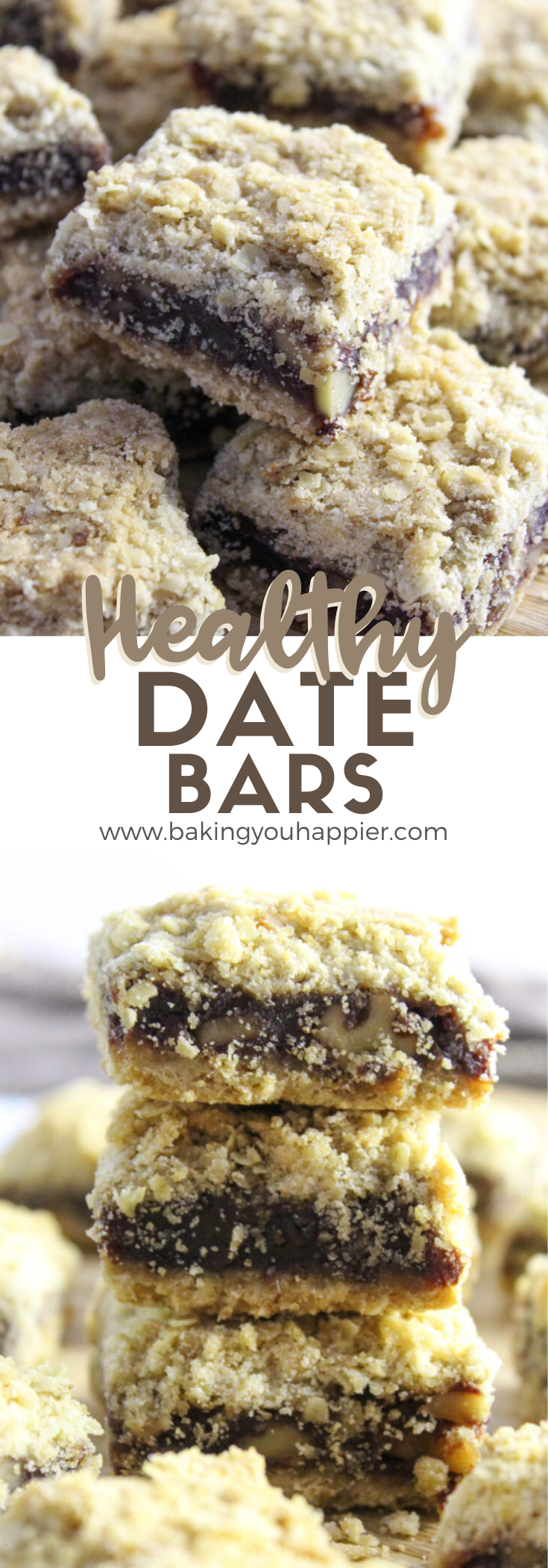 Date Bars | Baking You Happier