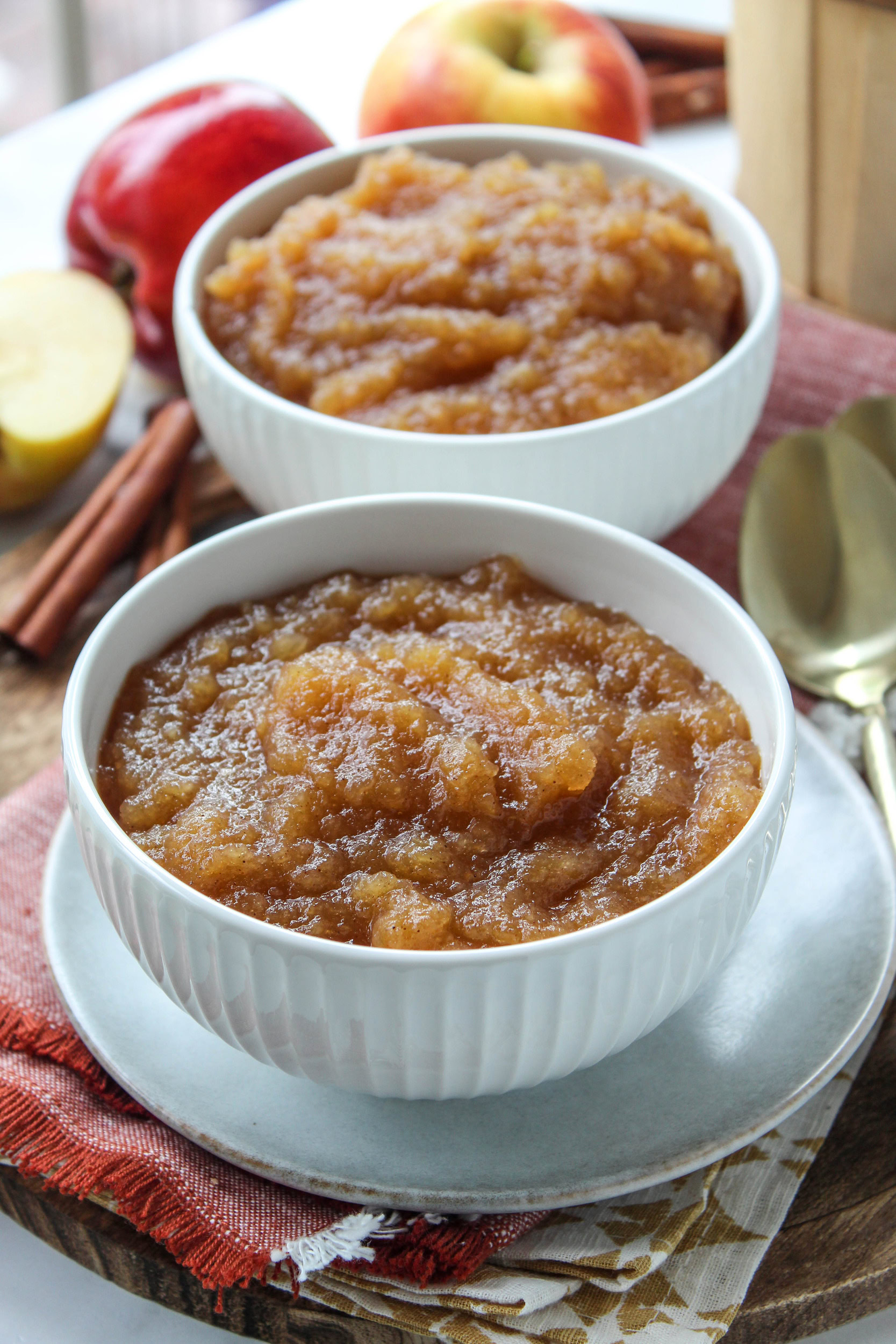 Homemade Applesauce - Baking You Happier