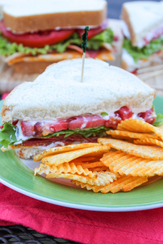 Vegetarian BLT | Baking You Happier