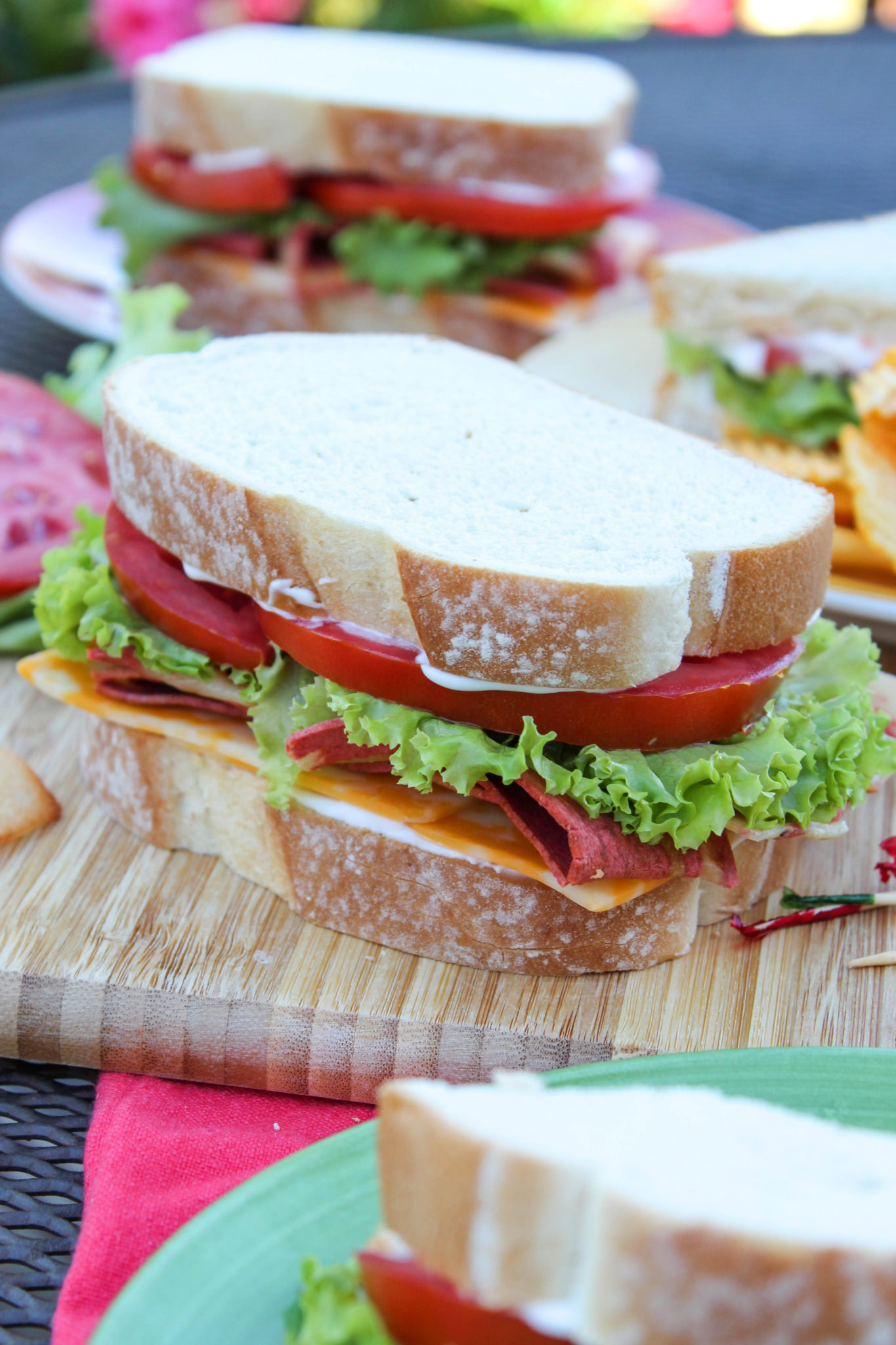 Vegetarian BLT | Baking You Happier