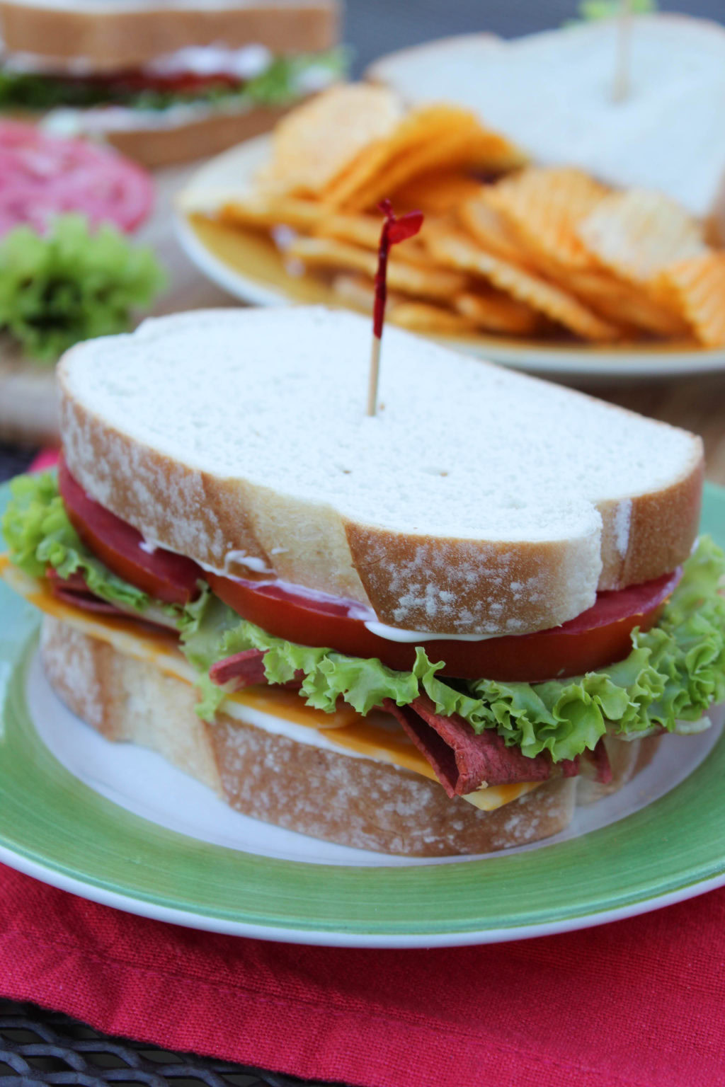 Vegetarian BLT | Baking You Happier