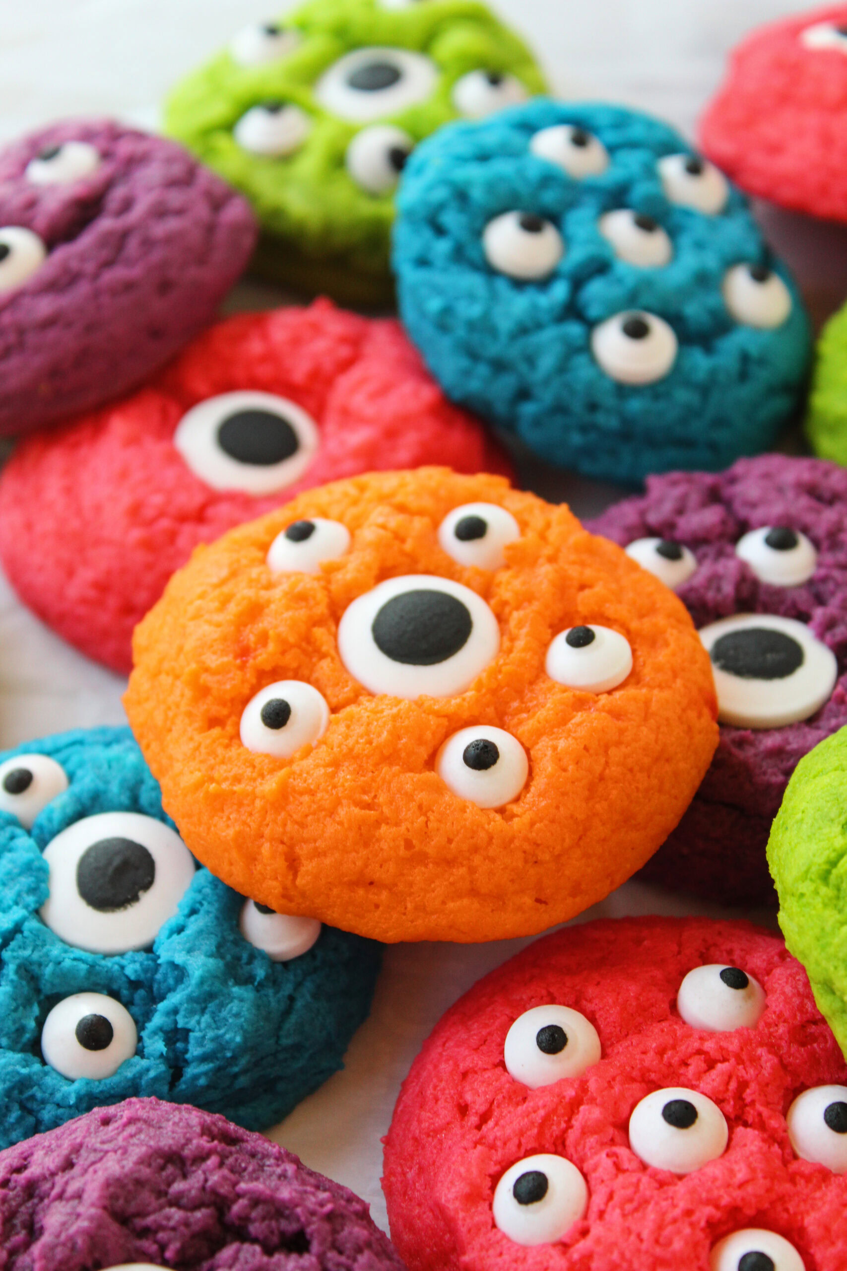 Monster Eye Cookies | Baking You Happier