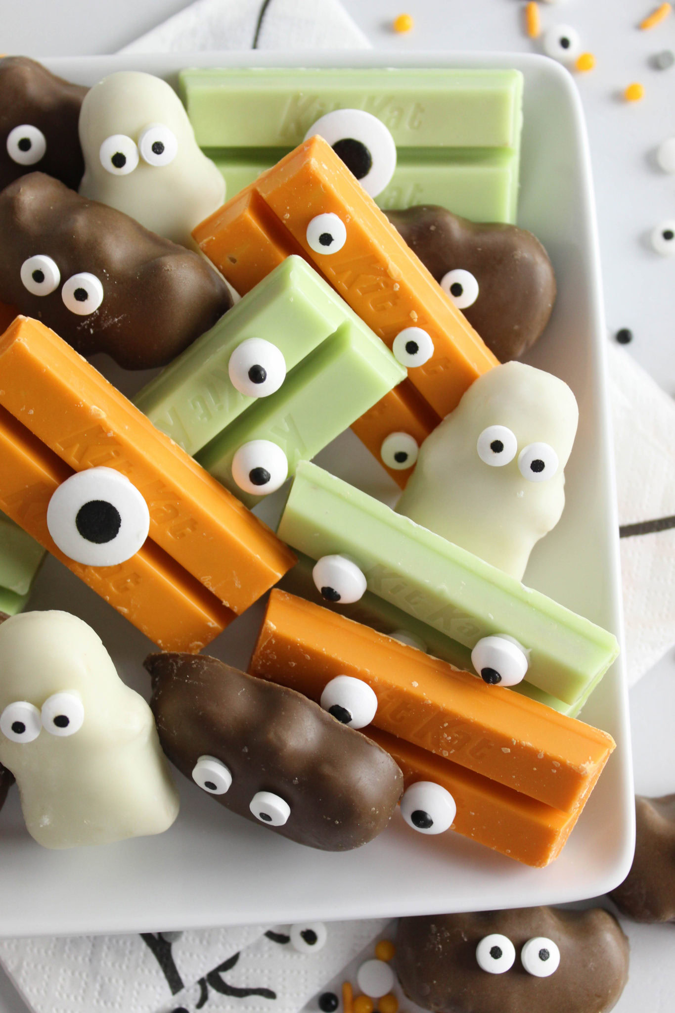 Candy Bar Monsters | Baking You Happier