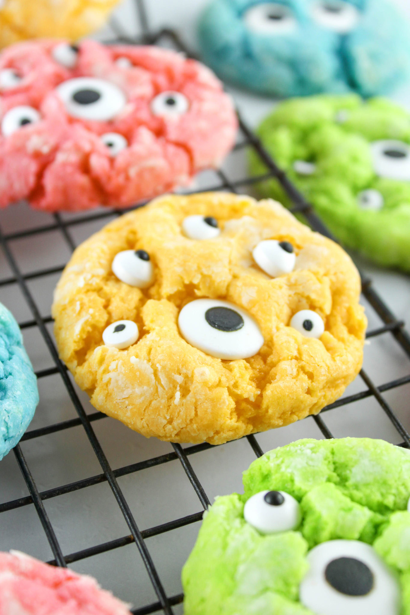 Monster Eye Cookies | Baking You Happier