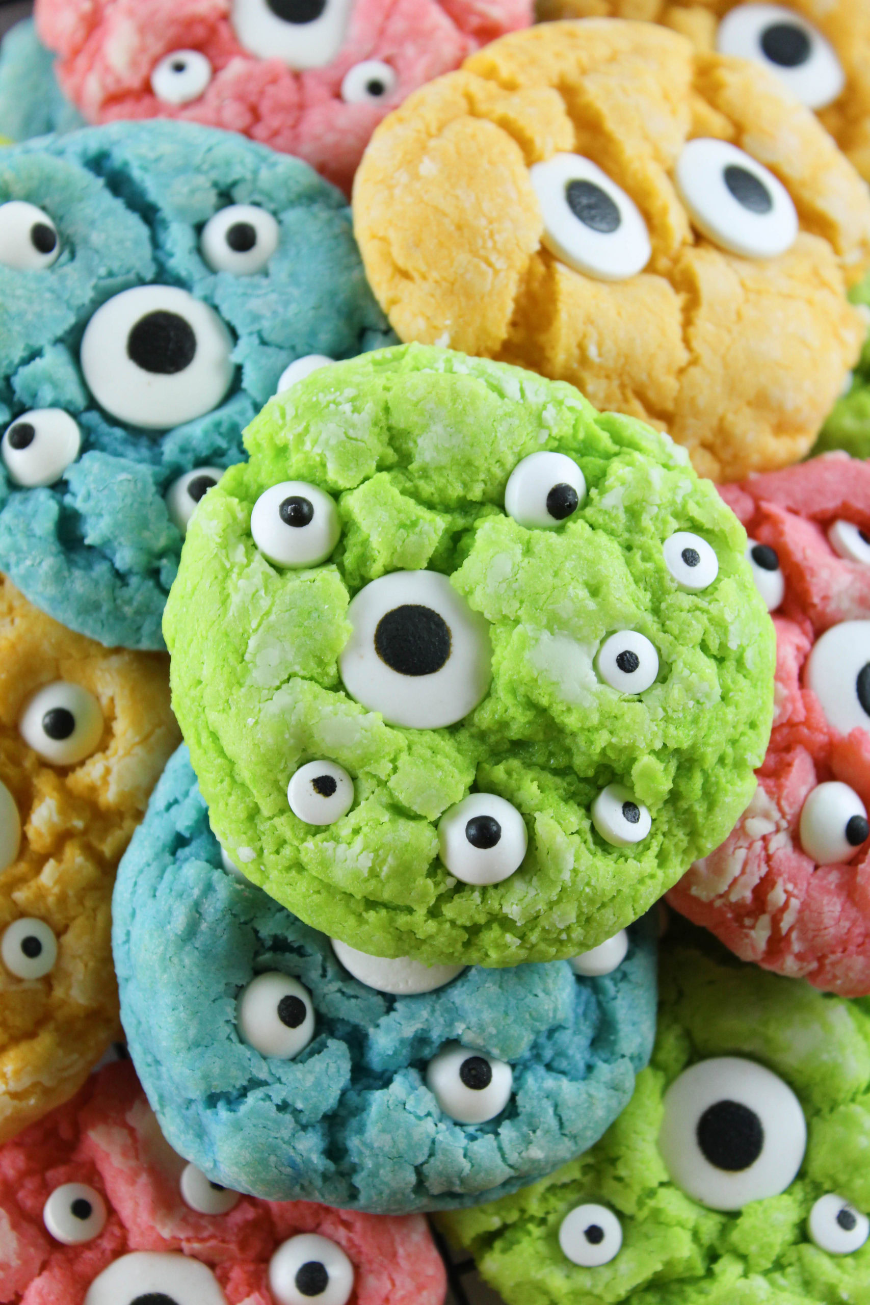 Monster Eye Cookies | Baking You Happier