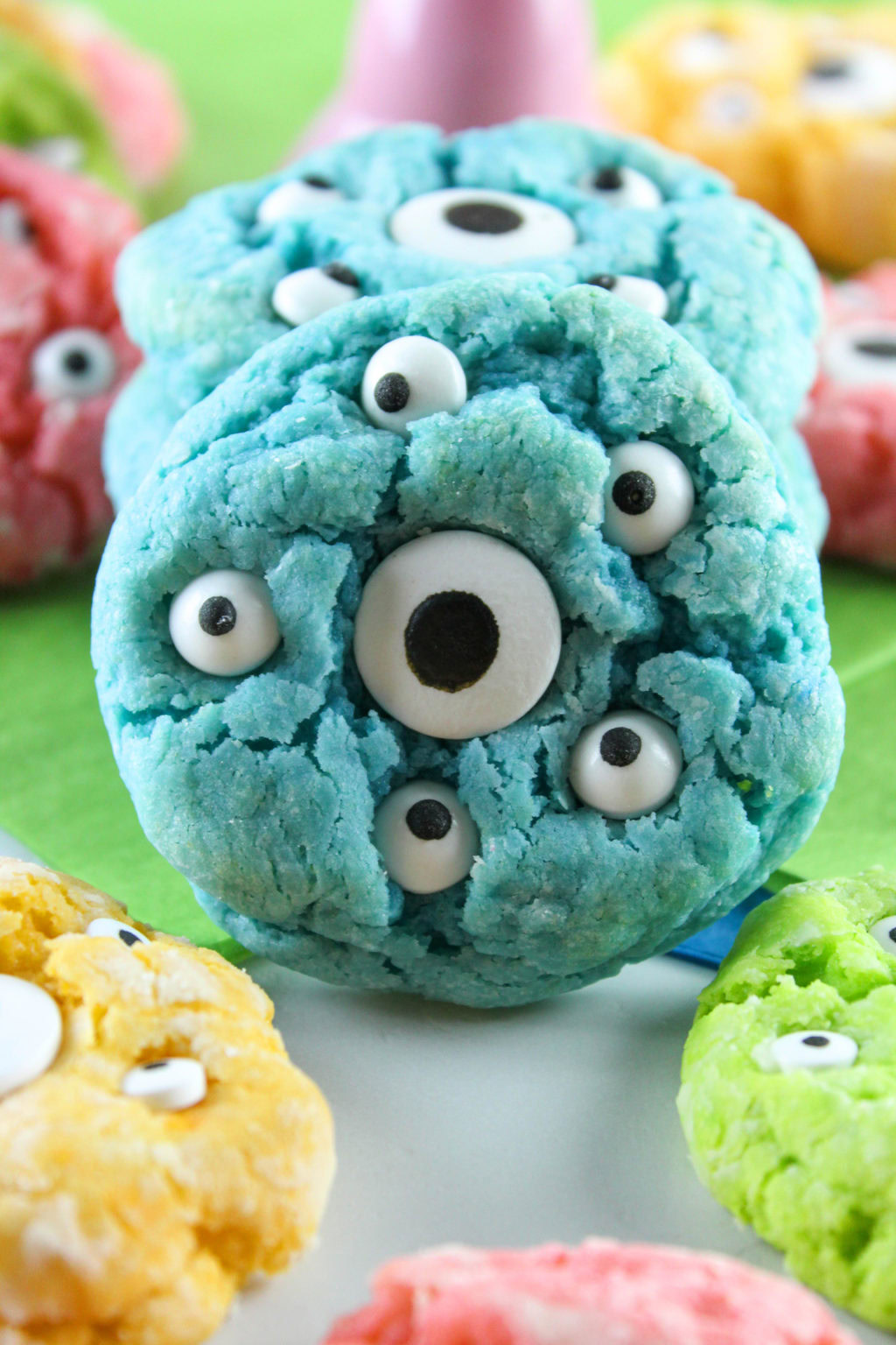 Monster Eye Cookies | Baking You Happier