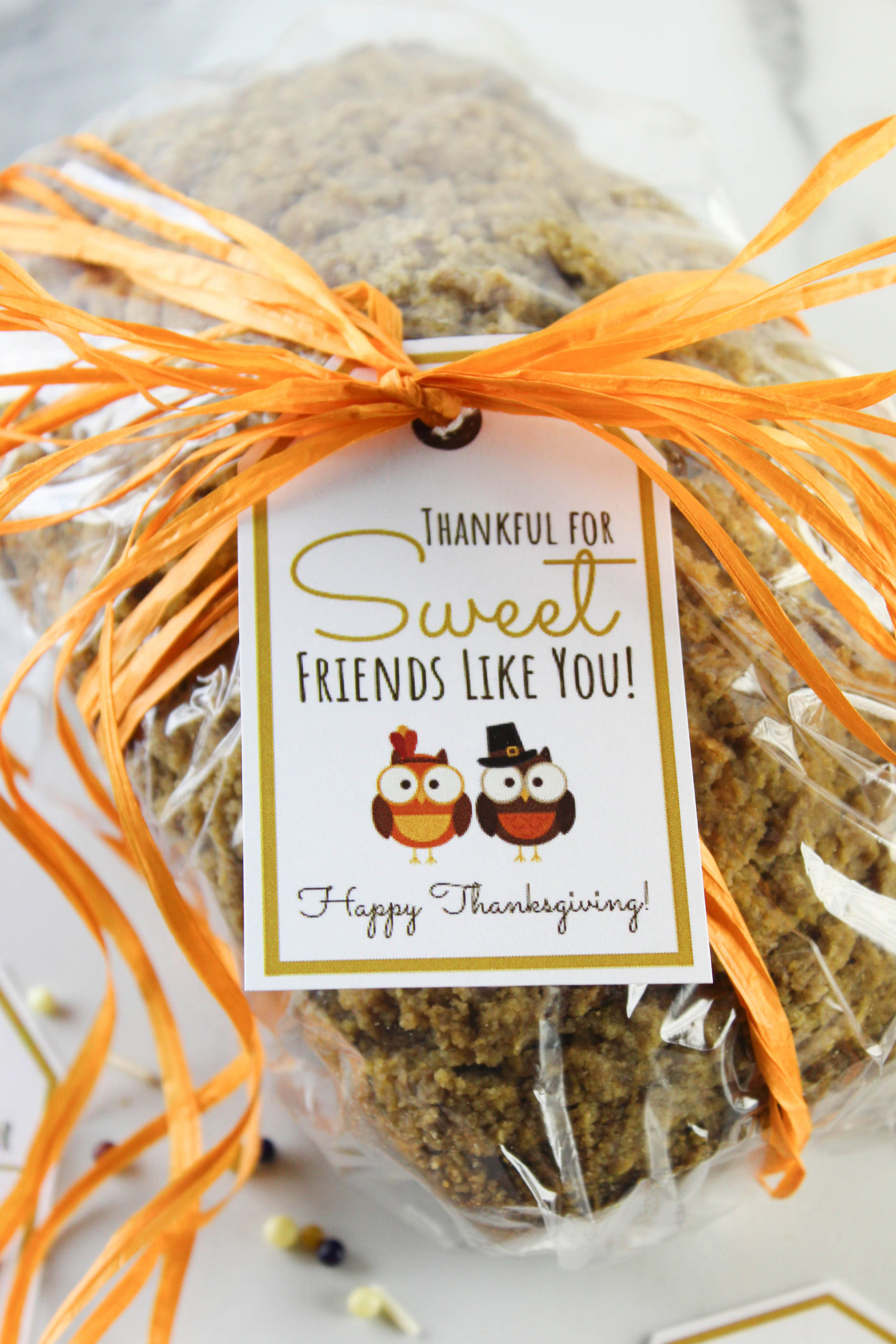 Thankful for Sweet Friends Like You Free Printable Gift Tags | Baking ...