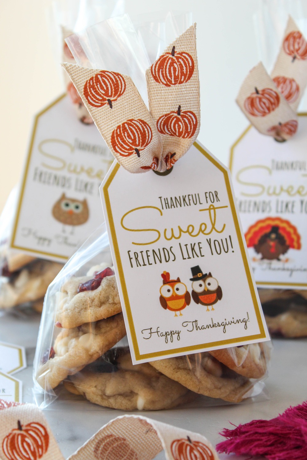 Thankful for Sweet Friends Like You Free Printable Gift Tags - Baking ...