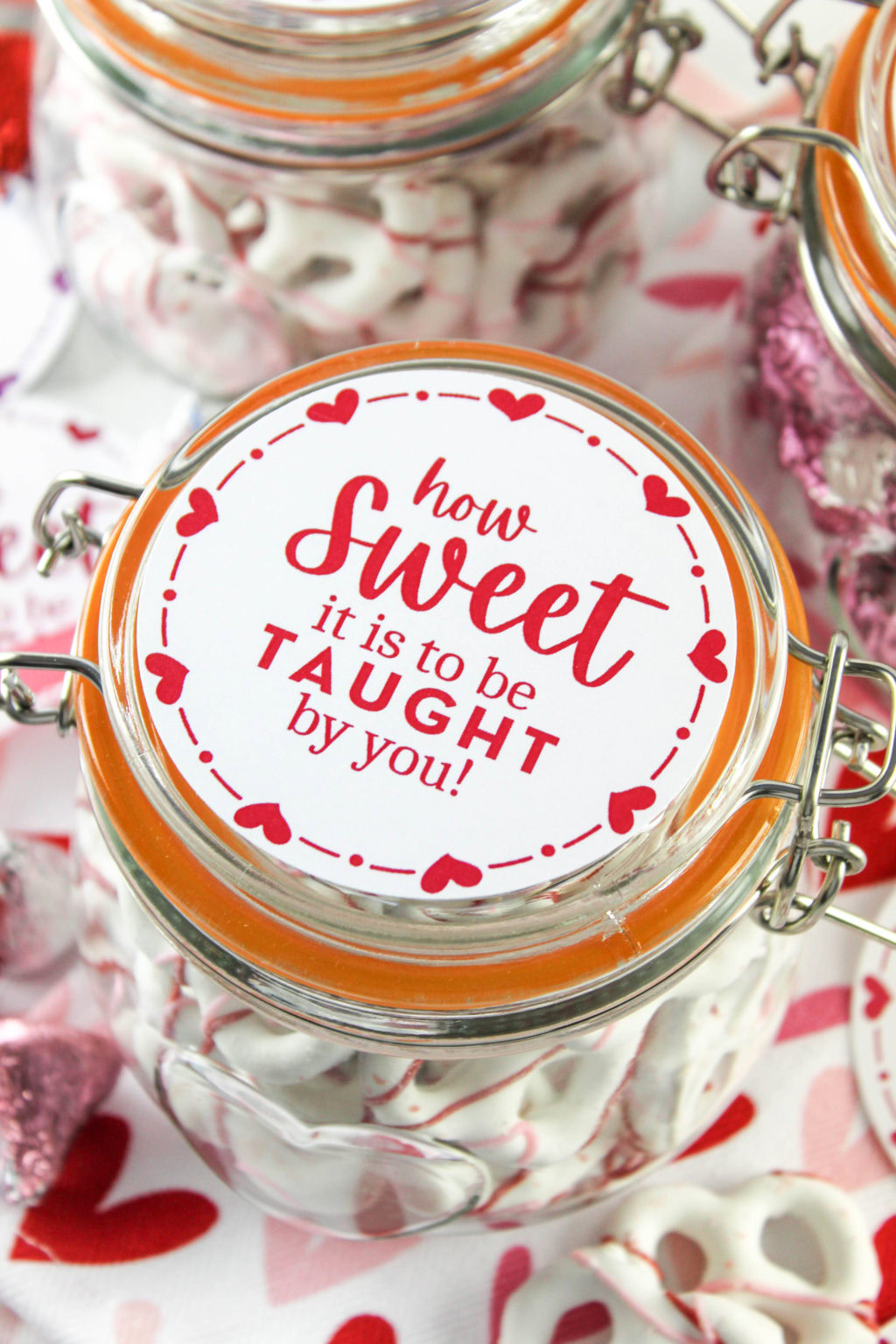 How Sweet It Is to Be Taught by You Teacher Valentine Gift Tags ...