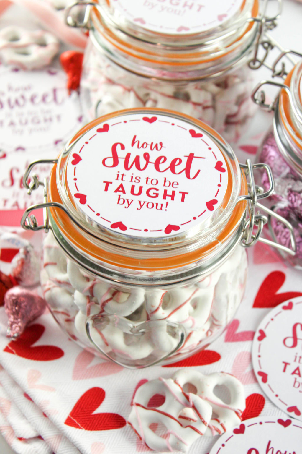 How Sweet It Is to Be Taught by You Teacher Valentine Gift Tags ...