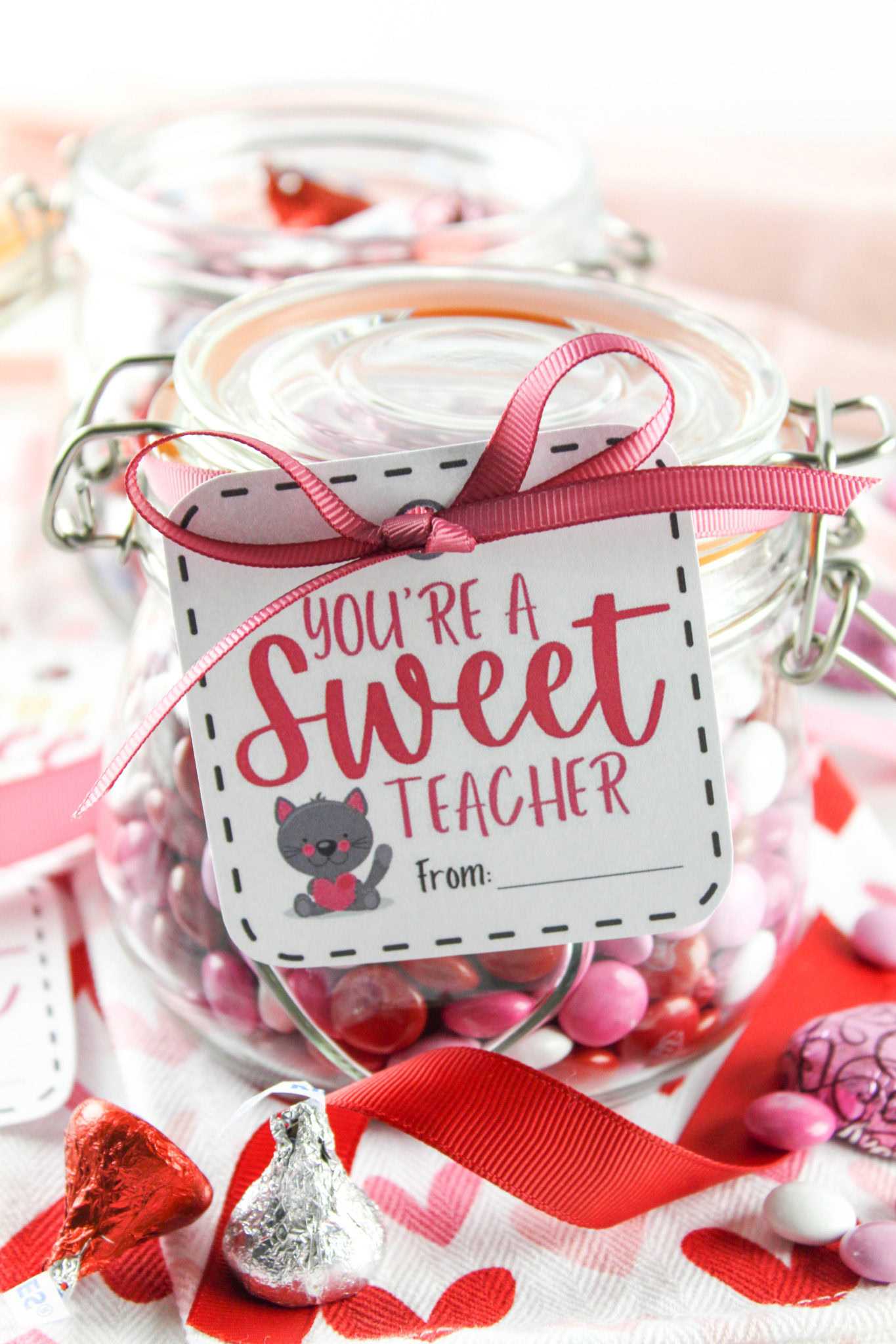 You're a Sweet Teacher Free Printable Gift Tags | Baking You Happier