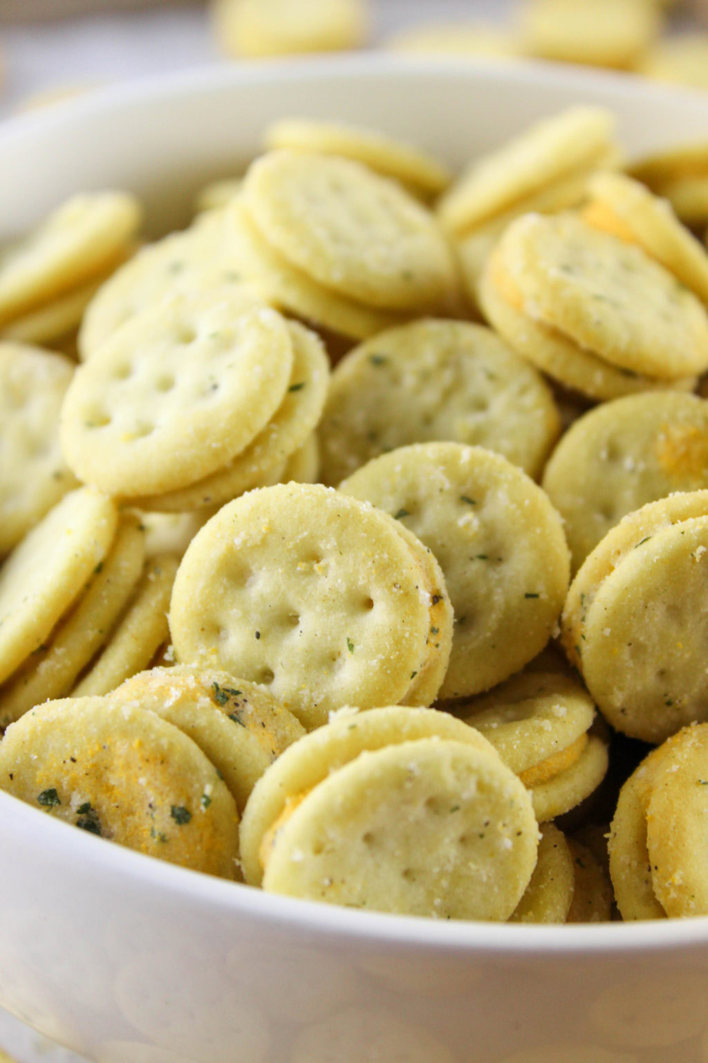 Cheesy Ranch Crackers | Baking You Happier