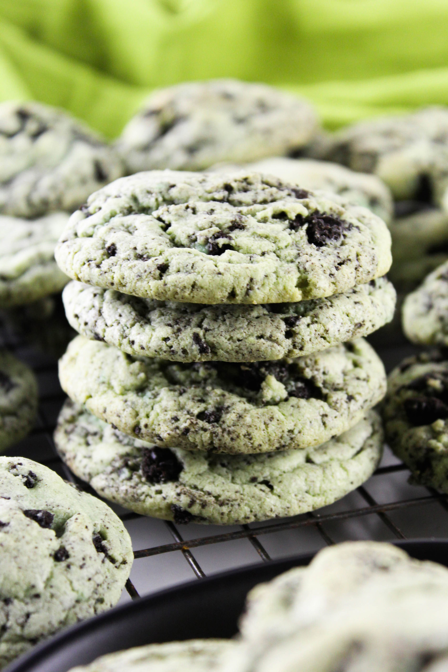 Mint Oreo Pudding Cookies | Baking You Happier