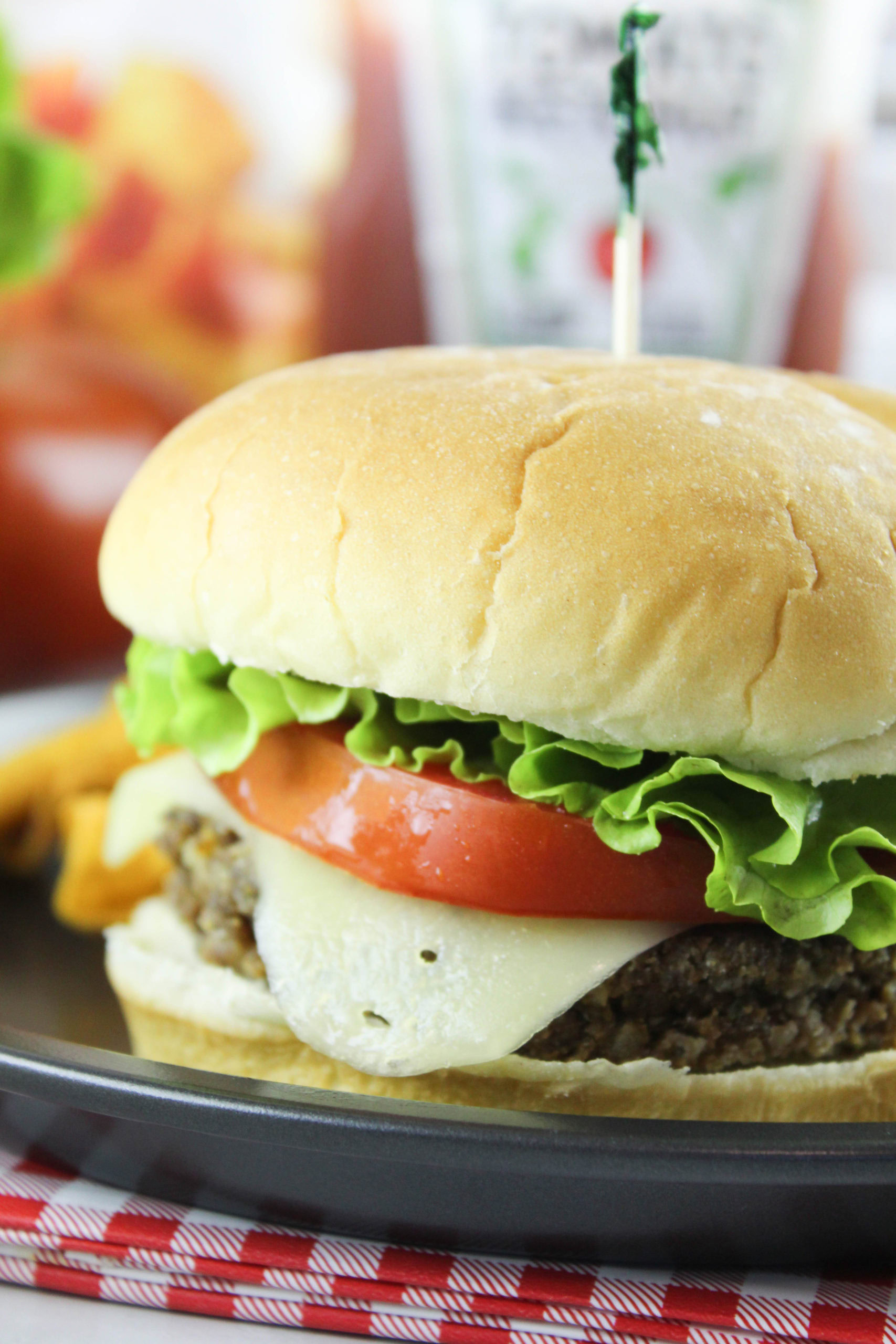 BBQ Veggie Burger | Baking You Happier