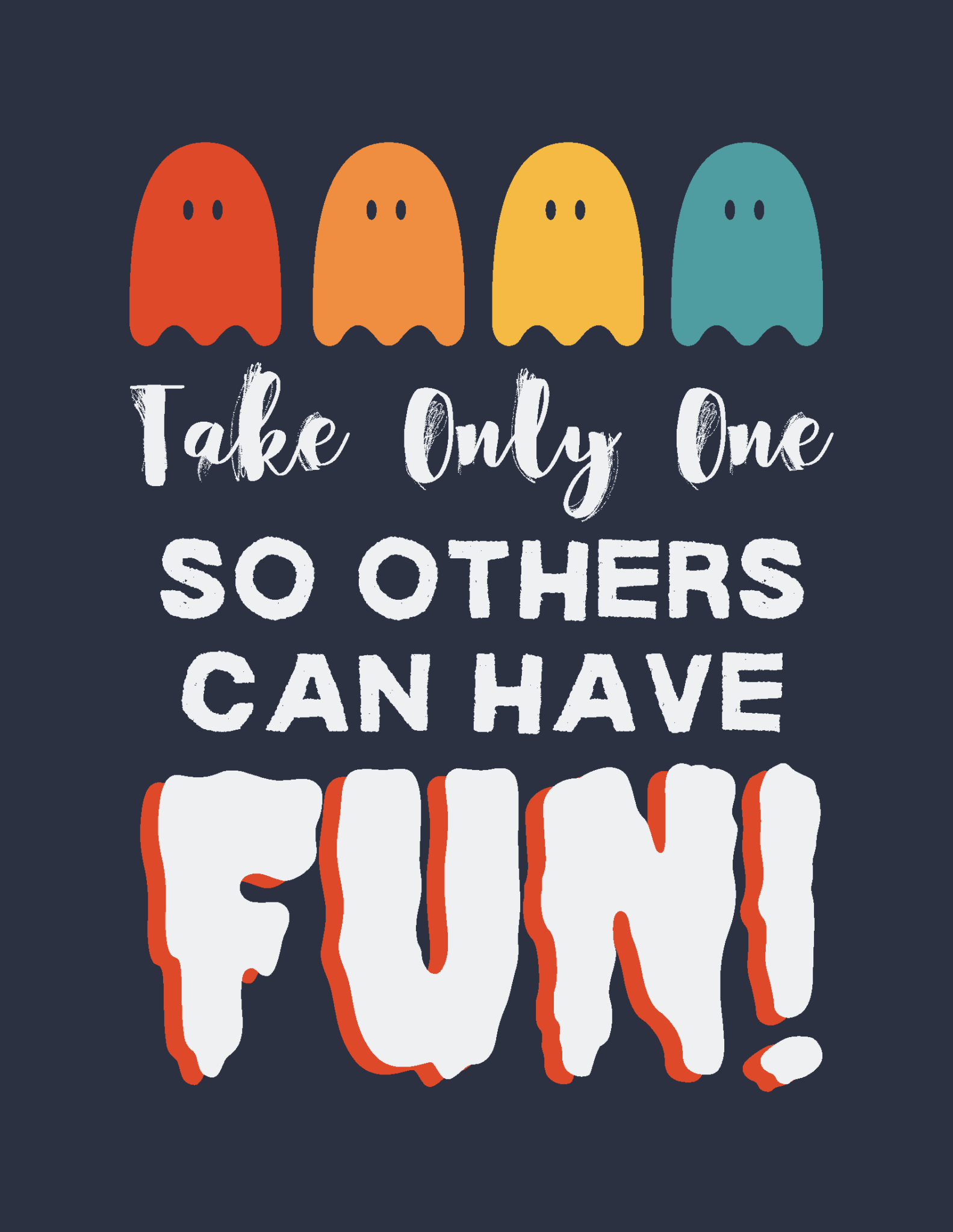 Please Take One Candy Halloween Signs | Baking You Happier