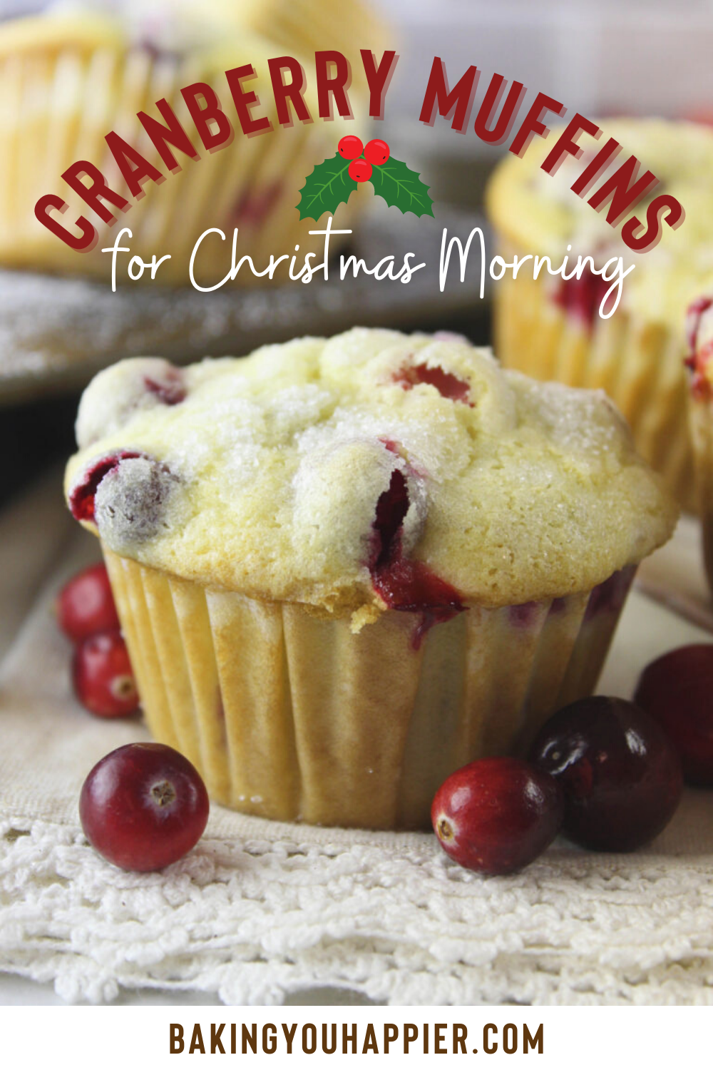 Best Cranberry Muffins | Baking You Happier