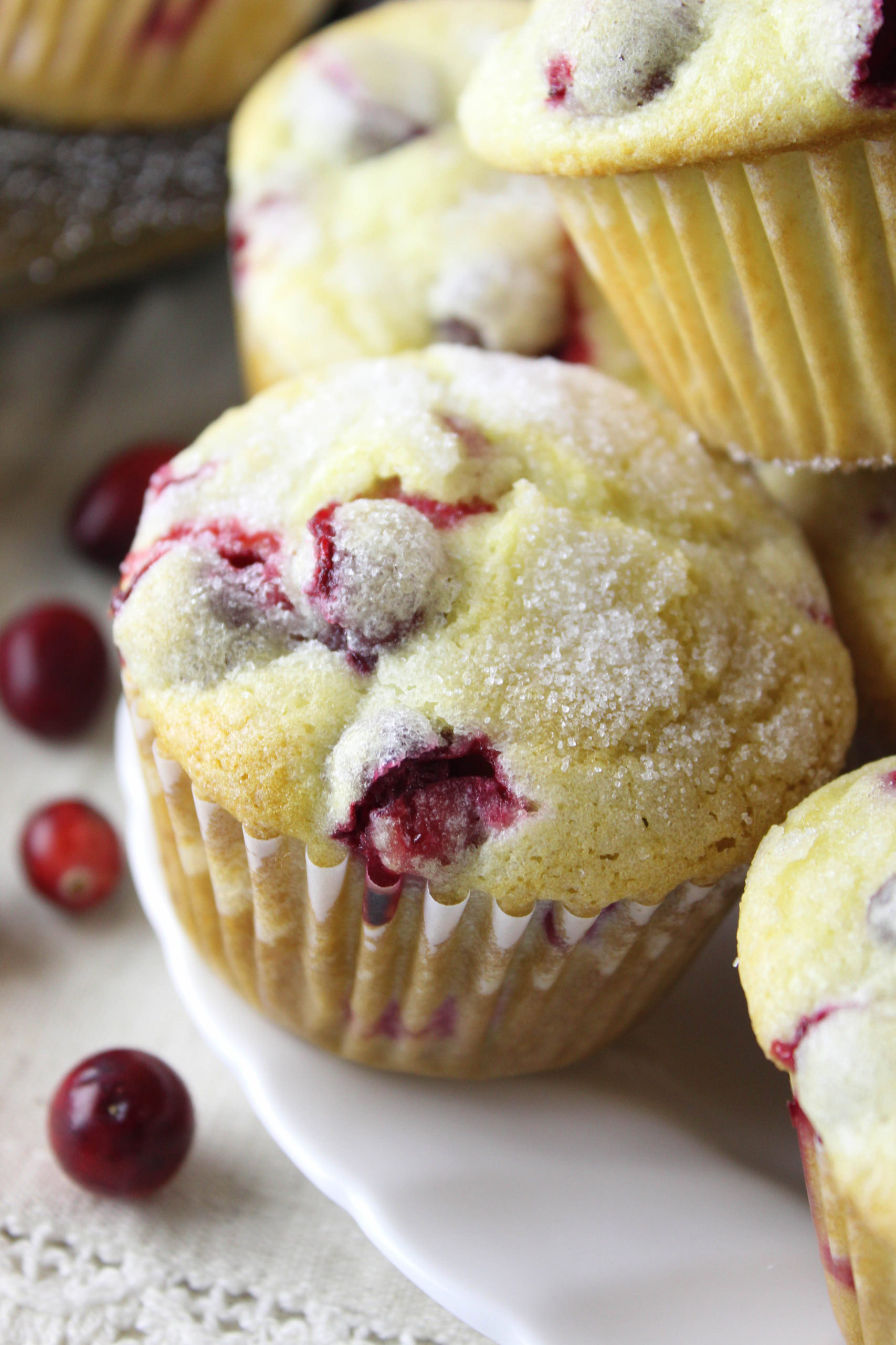 Best Cranberry Muffins | Baking You Happier