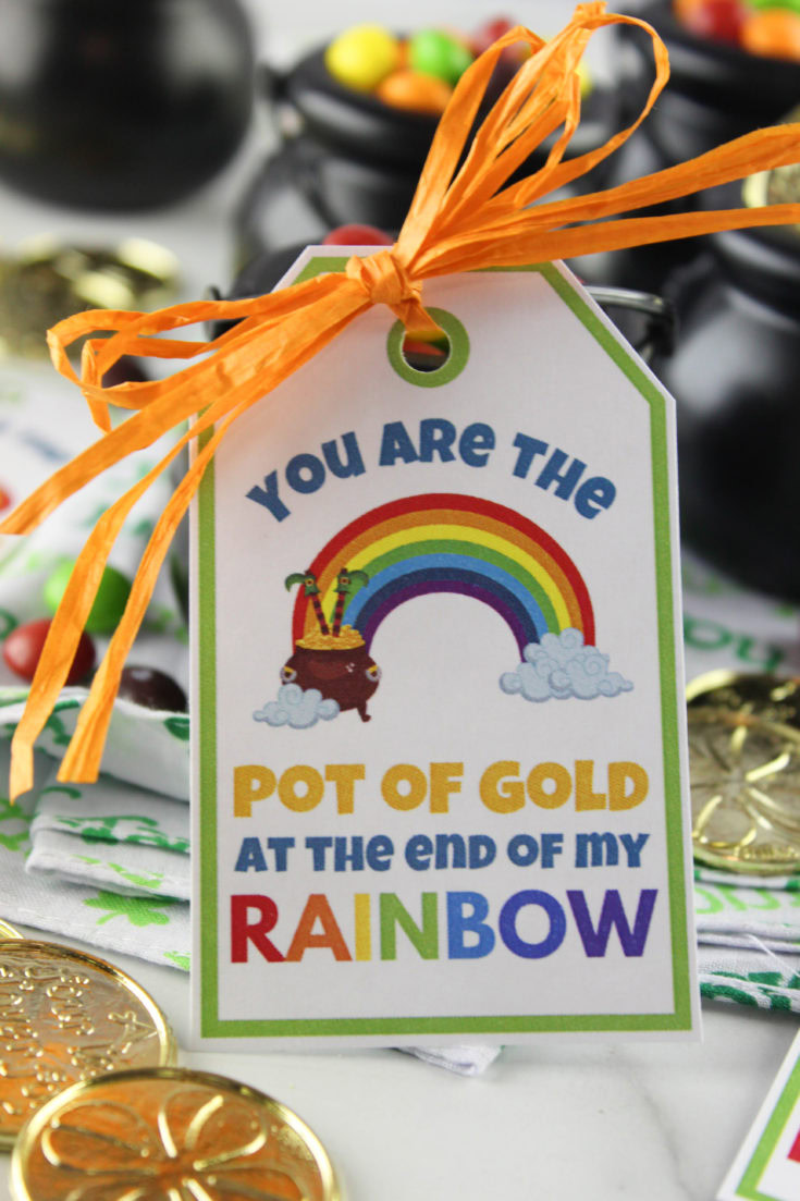 You are the Pot of Gold at the End of My Rainbow Free Printable Gift ...