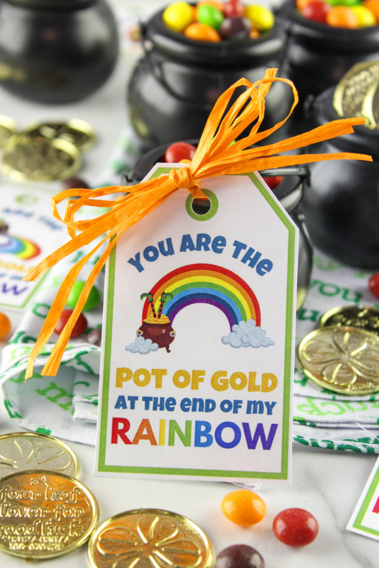 You are the Pot of Gold at the End of My Rainbow Free Printable Gift ...