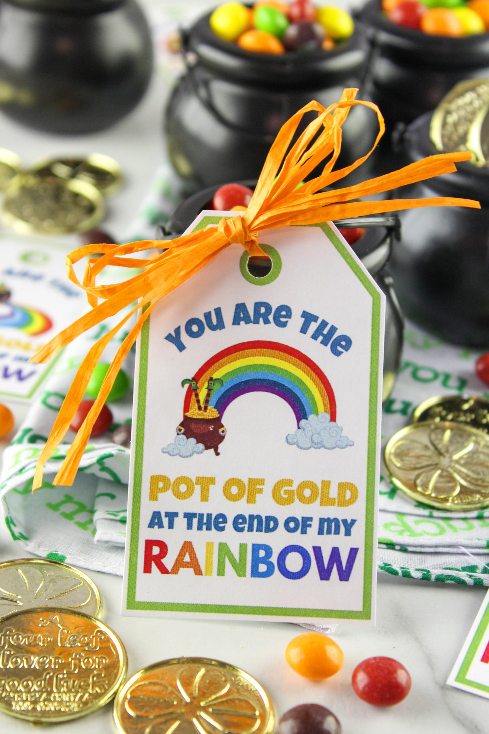 You are the Pot of Gold at the End of My Rainbow Free Printable Gift ...