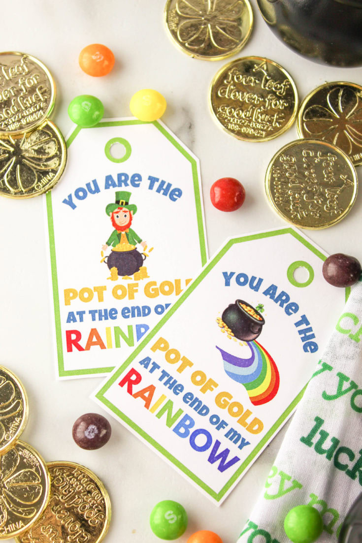 You are the Pot of Gold at the End of My Rainbow Free Printable Gift ...