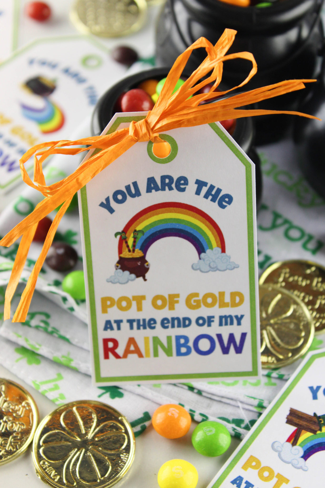 You are the Pot of Gold at the End of My Rainbow Free Printable Gift ...
