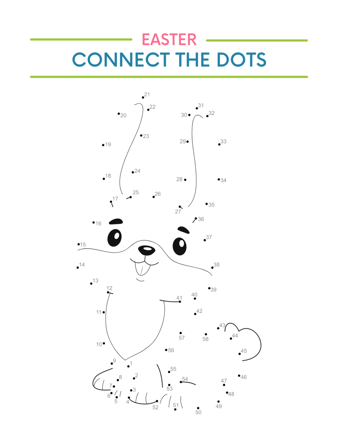 Free Printable Easter Activity Sheets | Baking You Happier