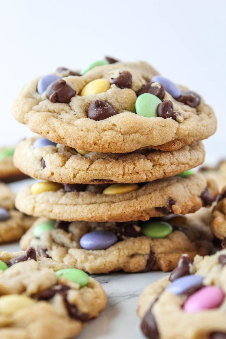 Easter Chocolate Chip Cookies | Baking You Happier