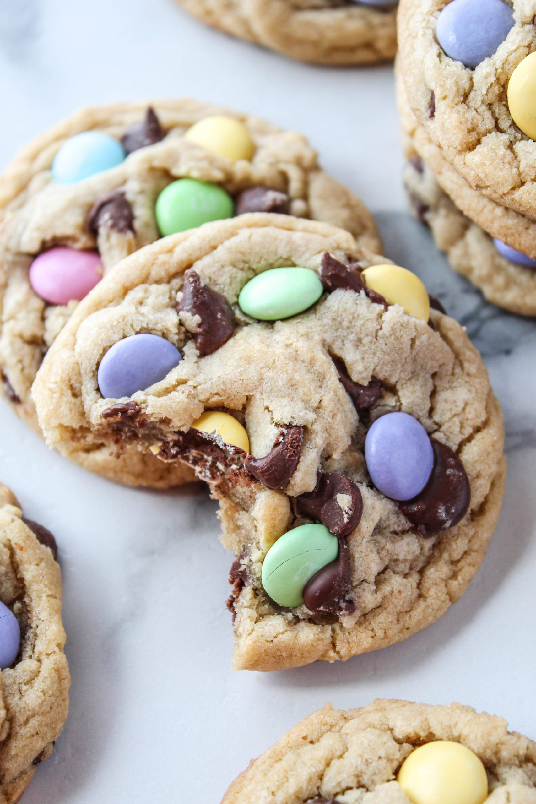 Easter Chocolate Chip Cookies | Baking You Happier