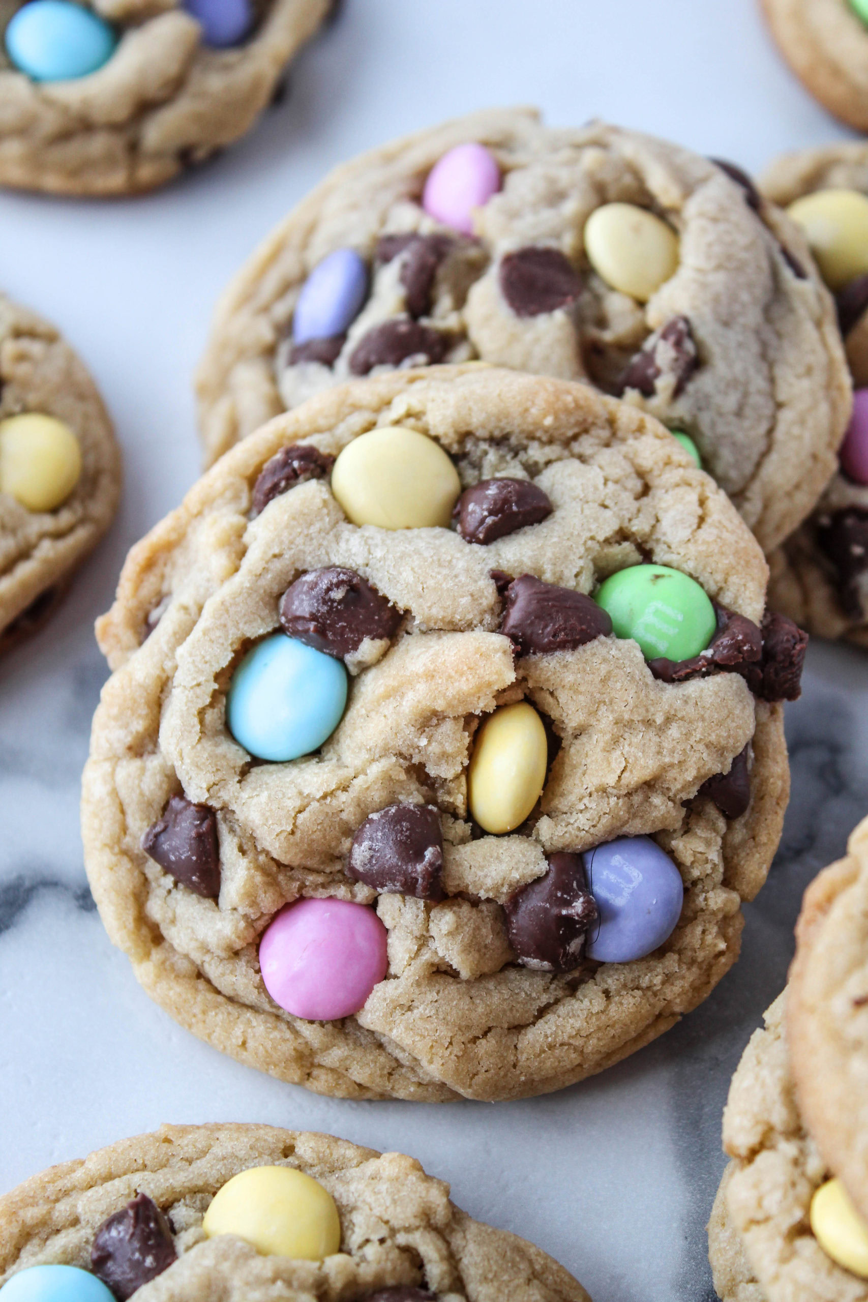 Easter Chocolate Chip Cookies | Baking You Happier