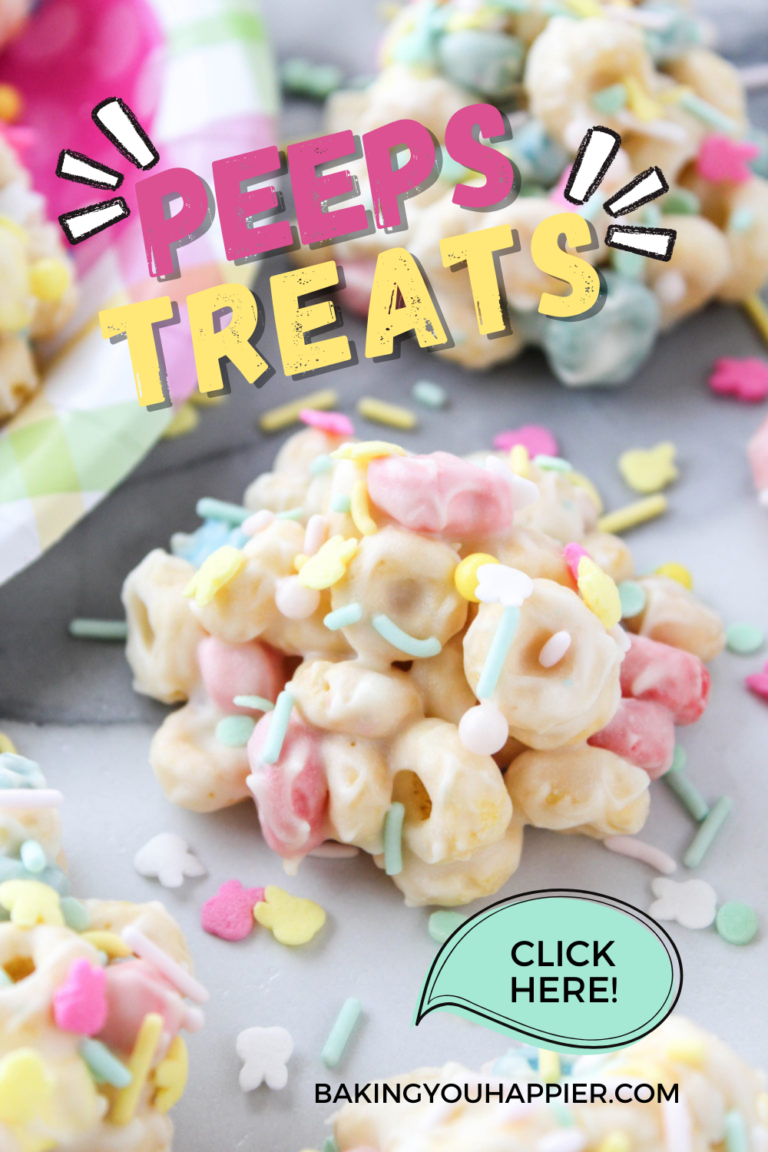 Peeps Cereal Treats | Baking You Happier