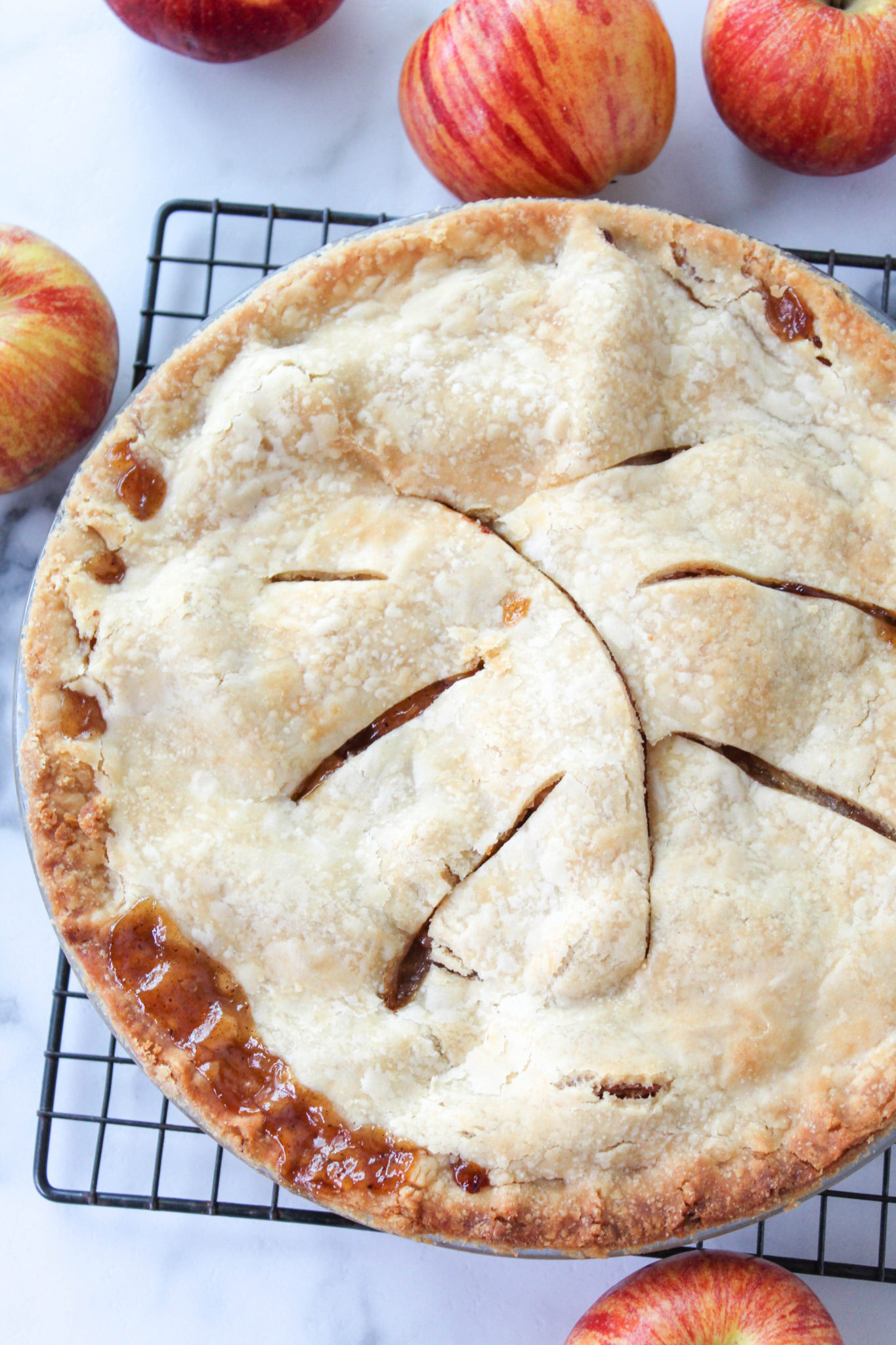 Easy Apple Pie | Baking You Happier