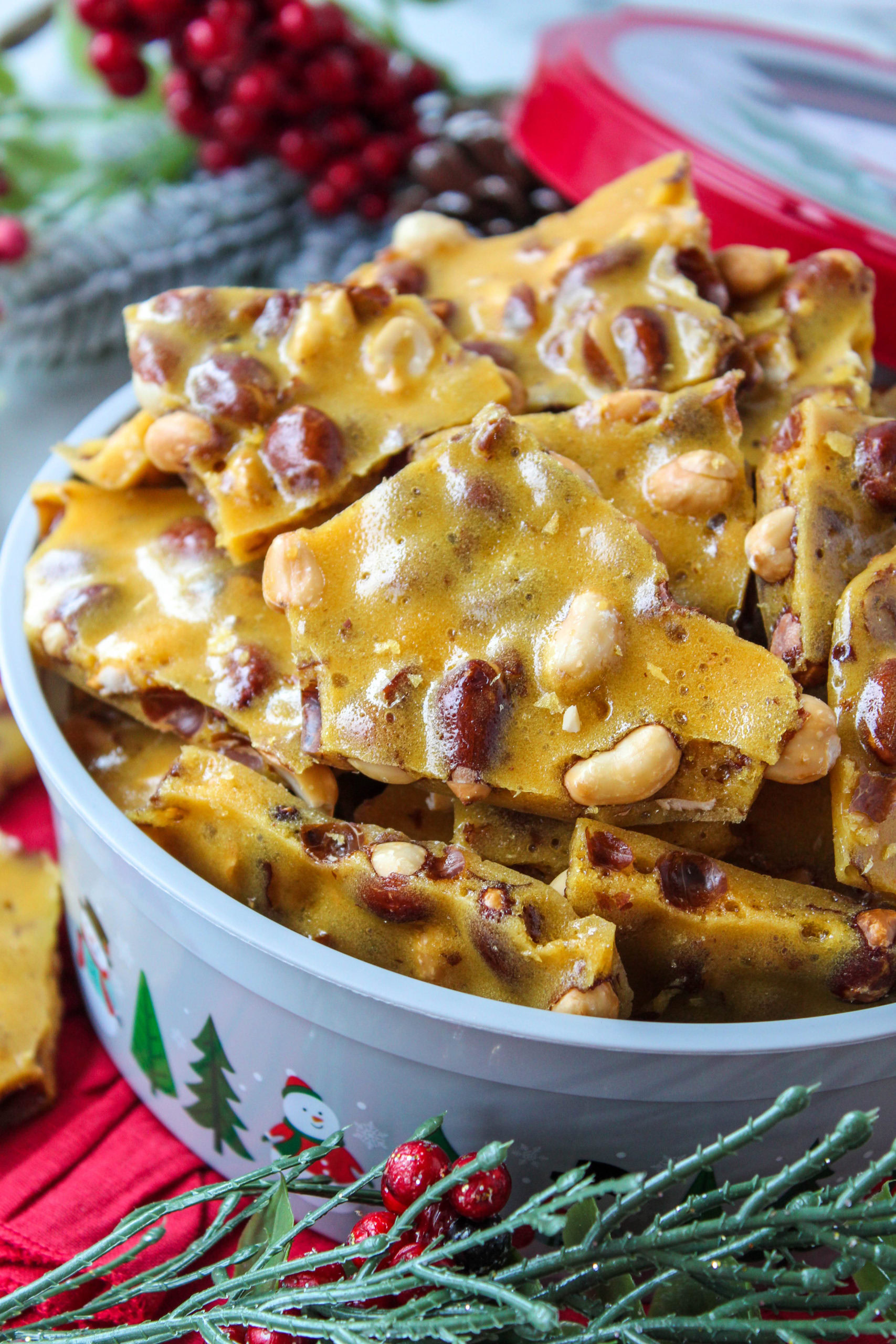 Peanut Brittle - Baking You Happier