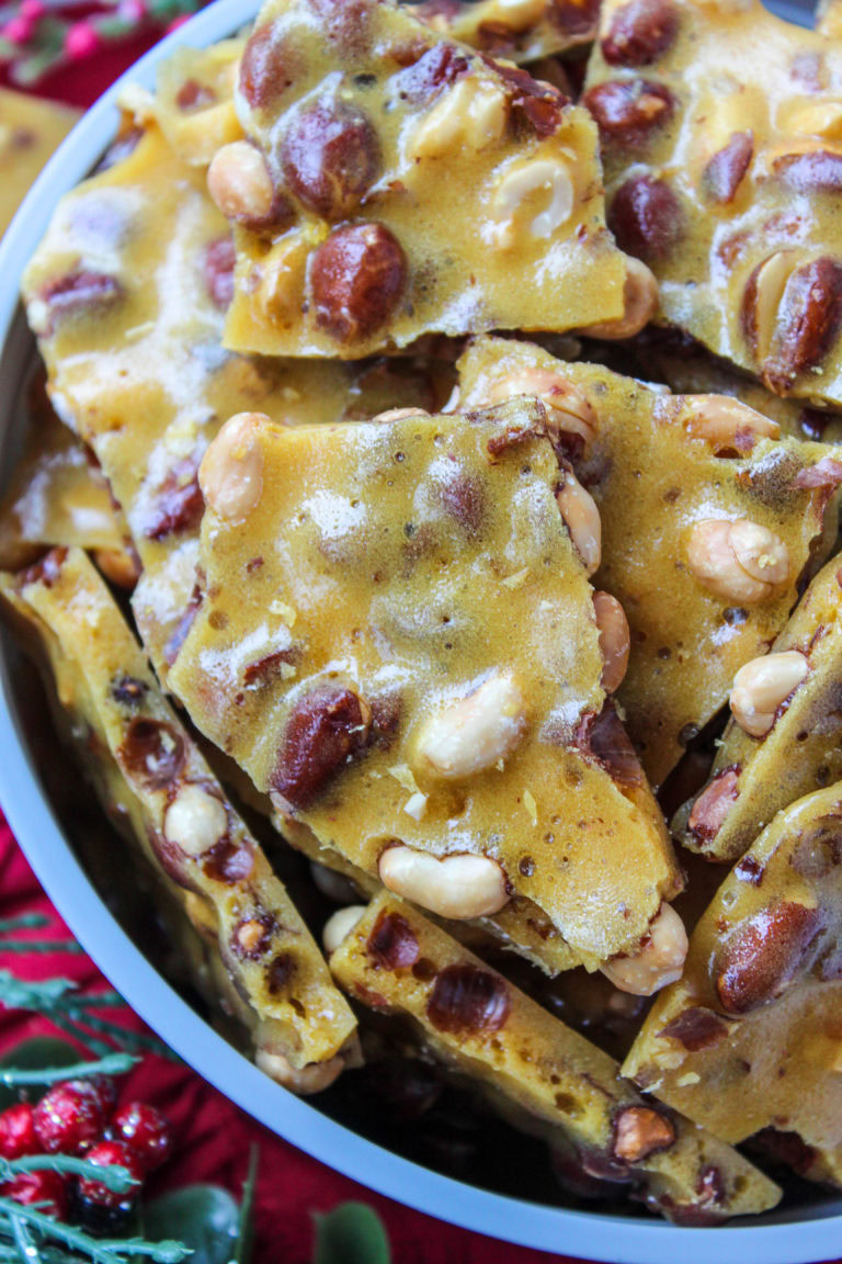 Peanut Brittle - Baking You Happier