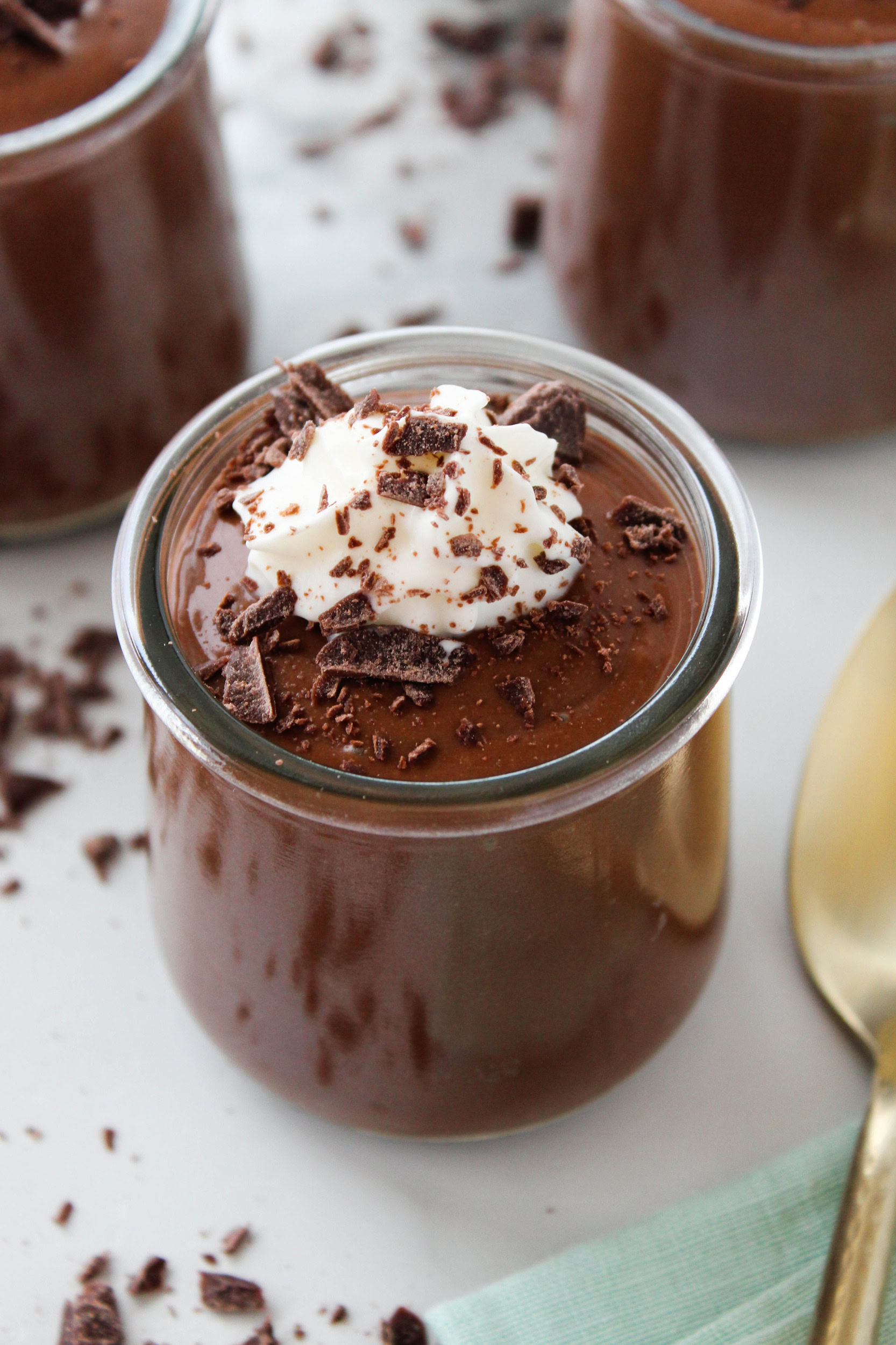 Vegan Chocolate Pudding | Baking You Happier