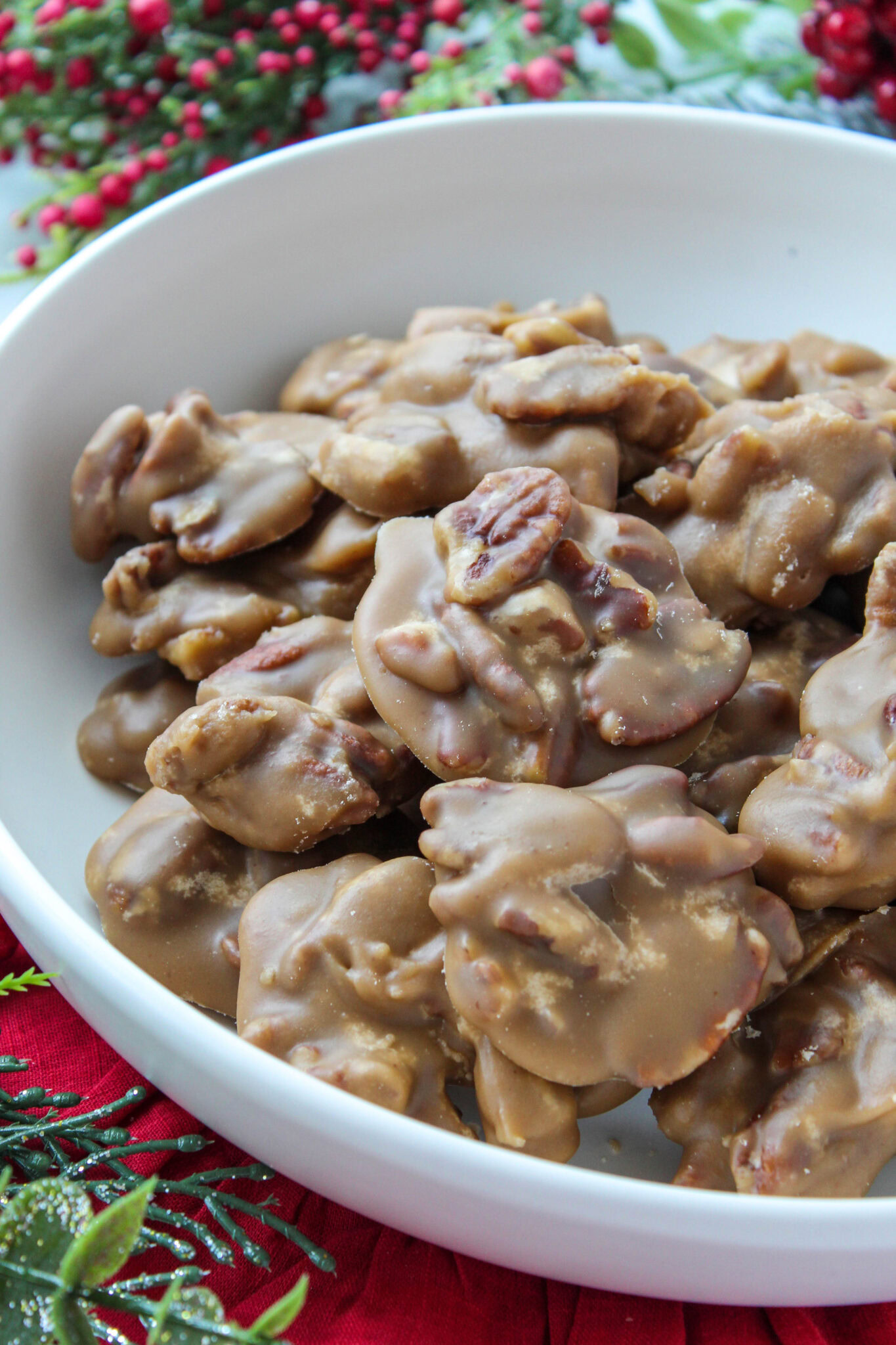 Pecan Pralines - Baking You Happier