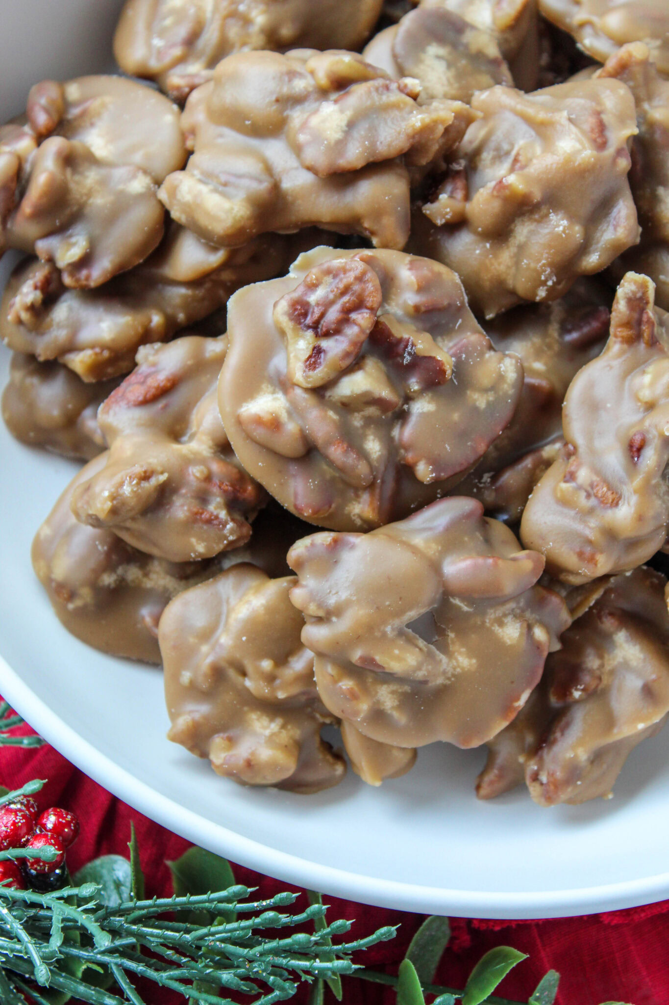 Pecan Pralines - Baking You Happier