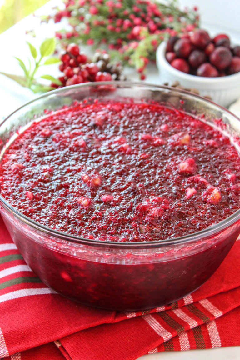 Cranberry Relish - Baking You Happier