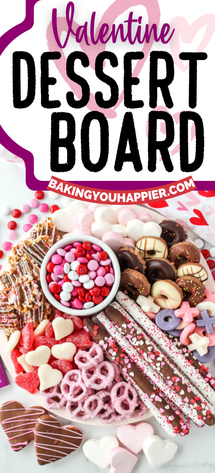 Valentine's Day Charcuterie Board | Baking You Happier