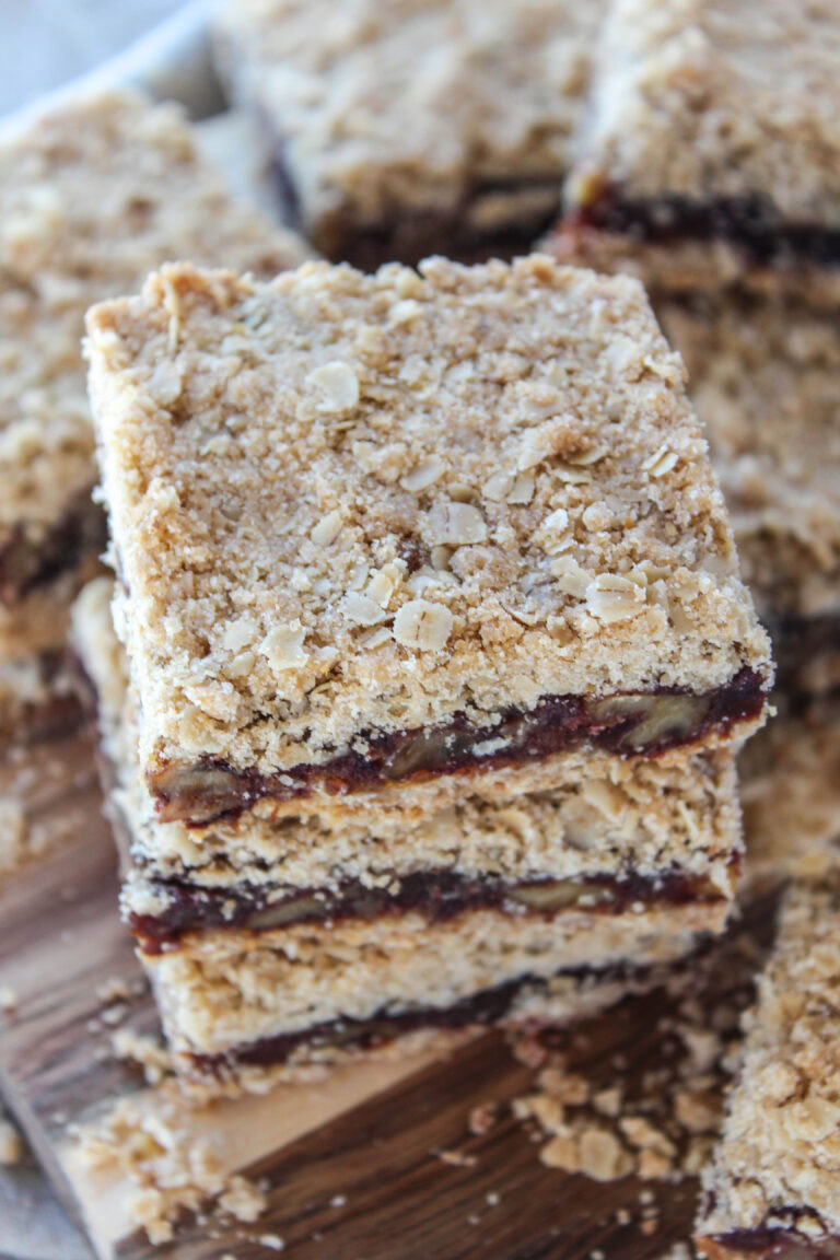 Date Bars | Baking You Happier