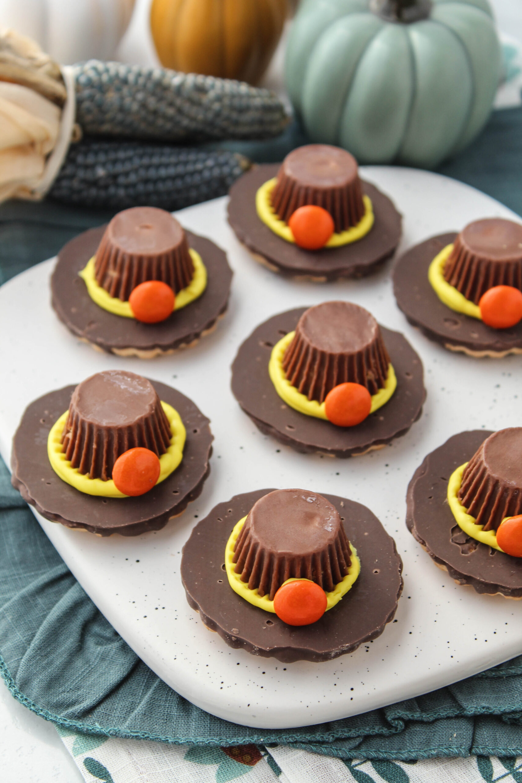 Pilgrim Hat Cookies | Baking You Happier