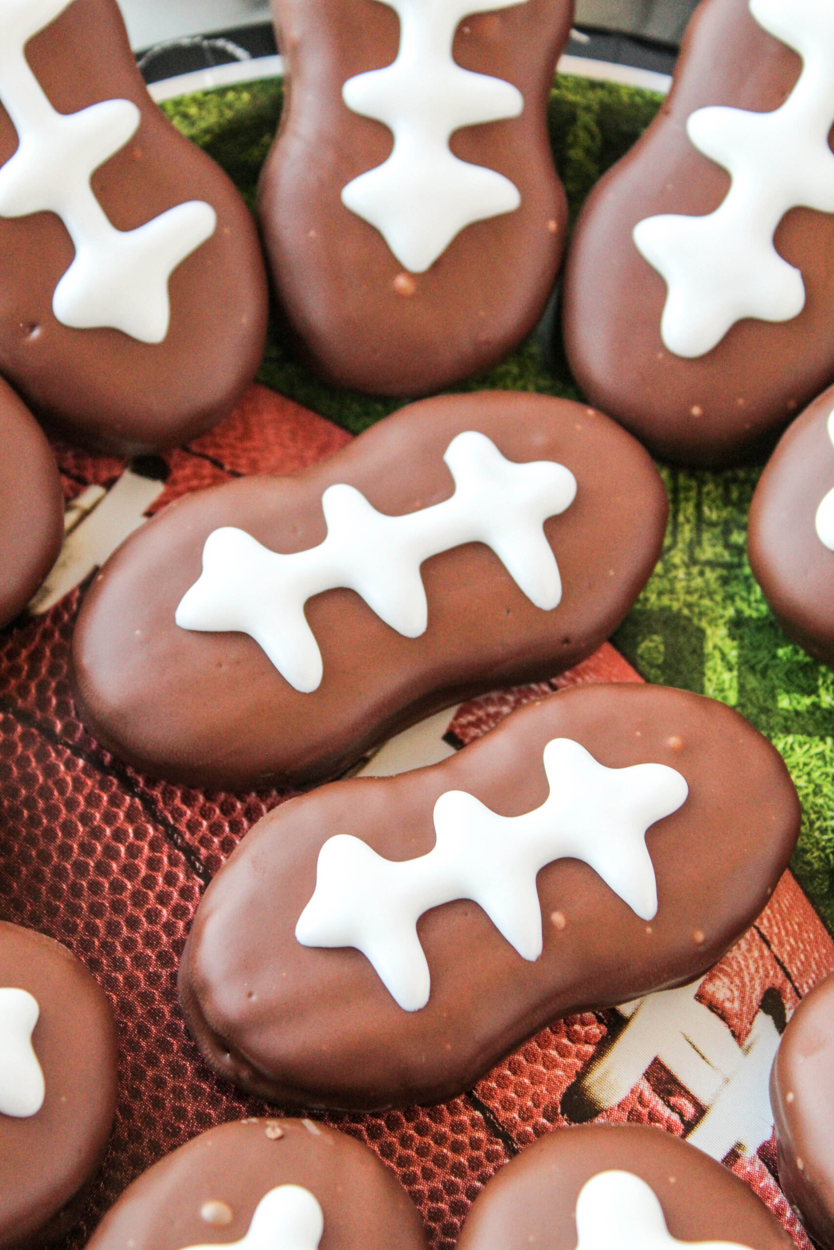 Nutter Butter Football Cookies | Baking You Happier