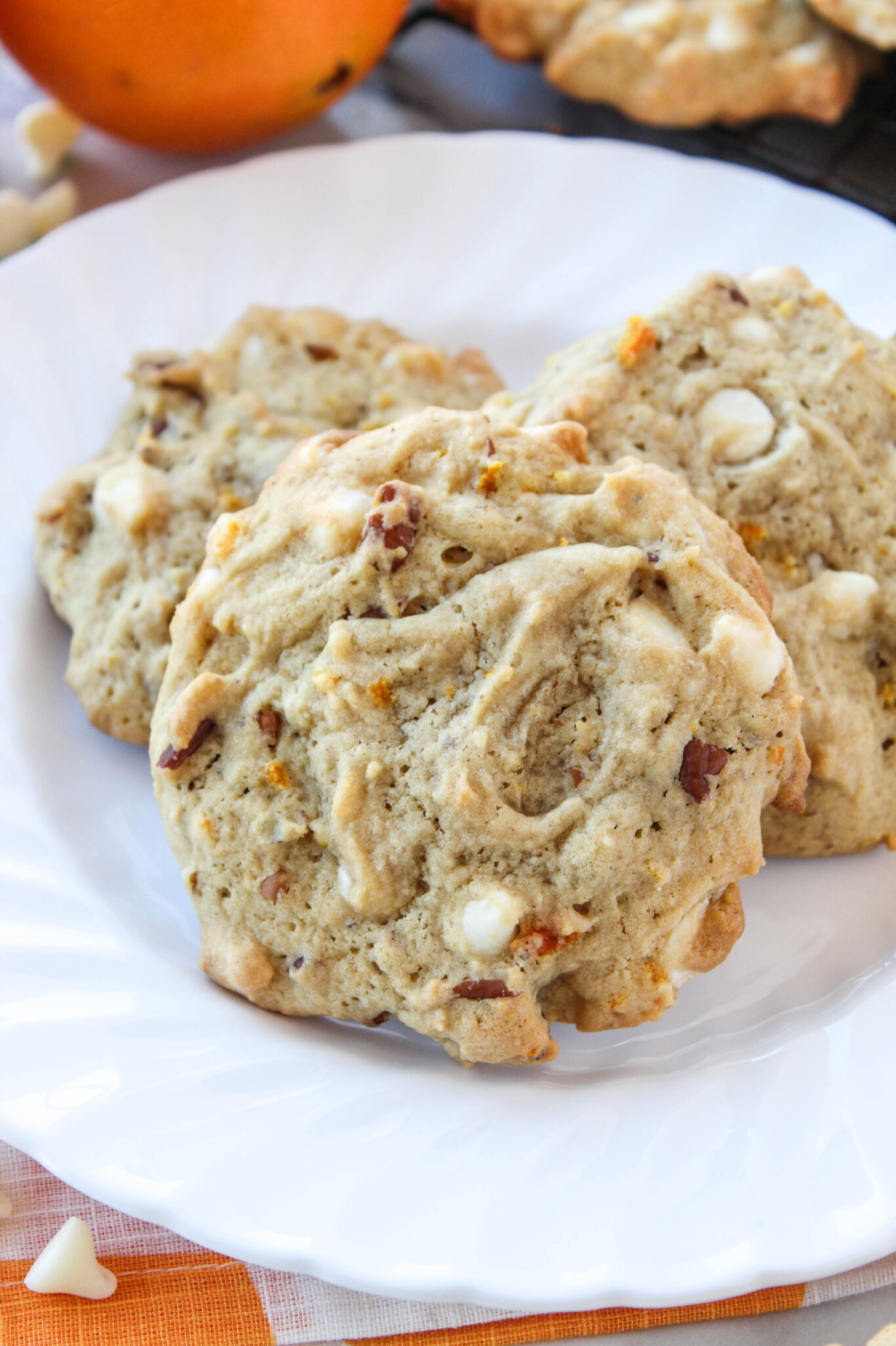 Orange Creamsicle Cookies | Baking You Happier