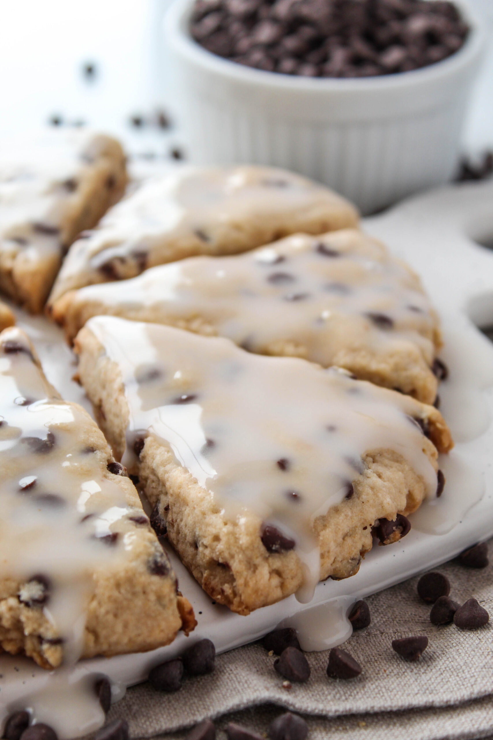 Mini-Chocolate Chip Scones | Baking You Happier
