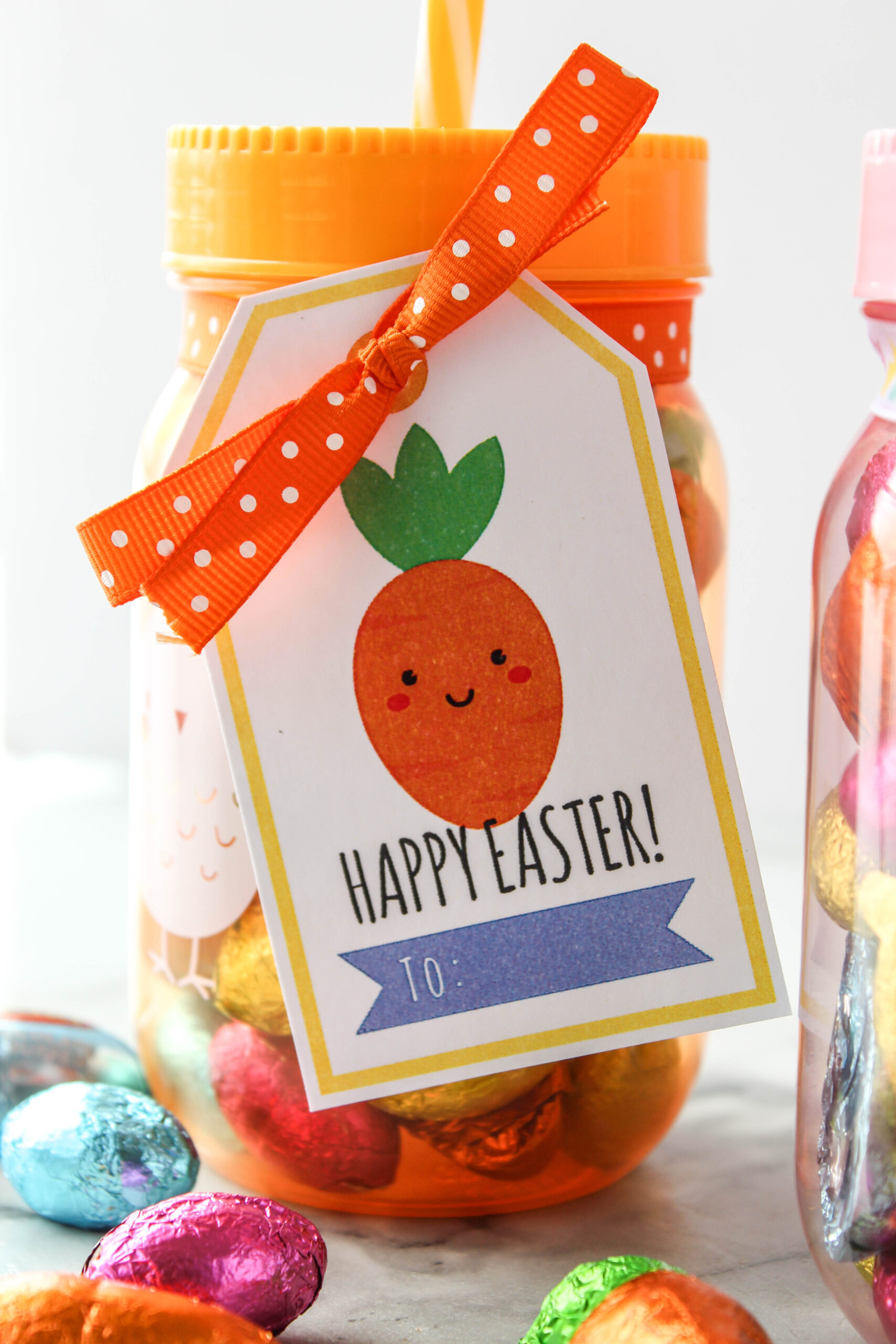 Free Printable Easter Gift Tags - Baking You Happier