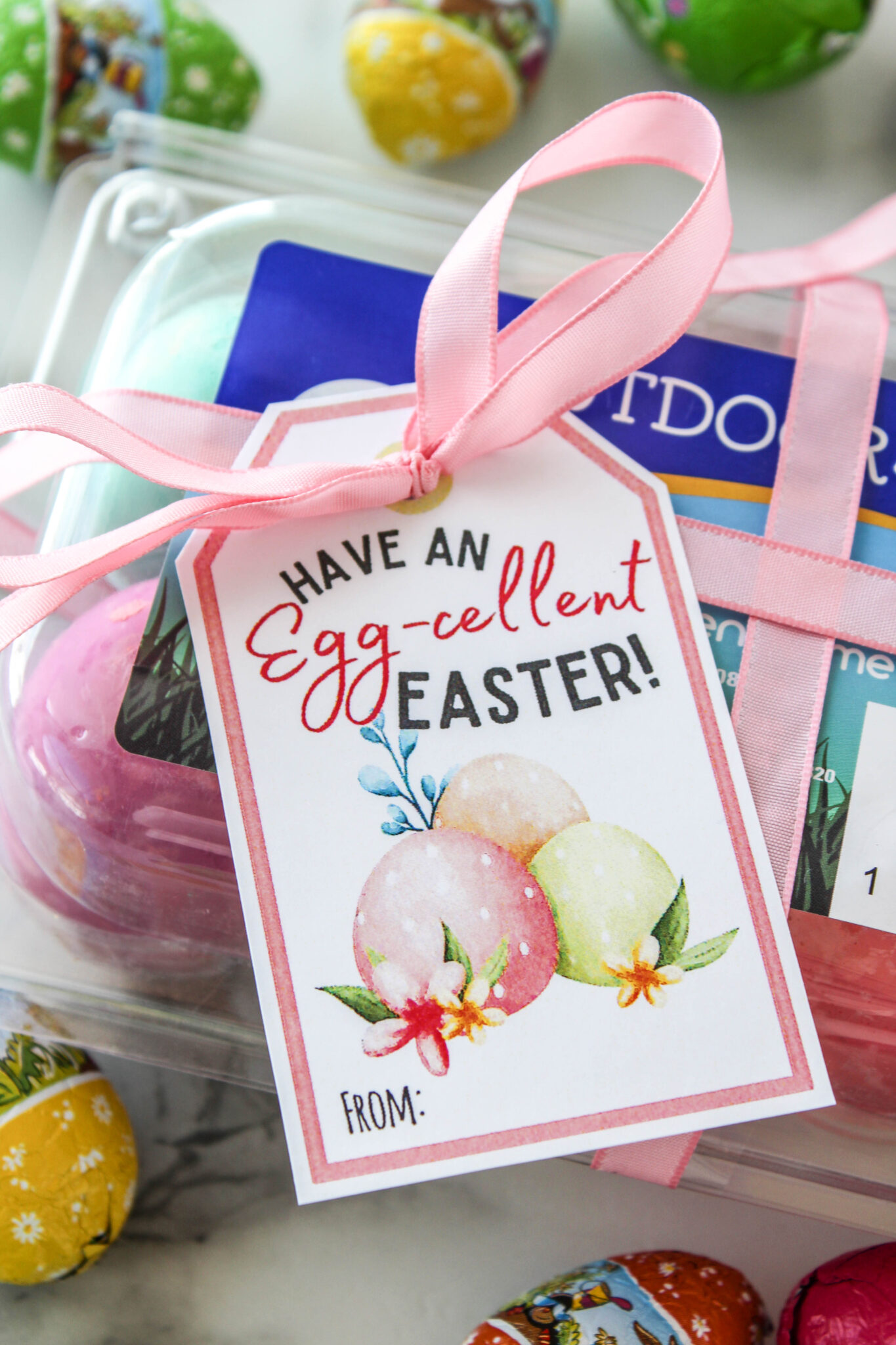 Have an Egg-cellent Easter Free Printable Gift Tags | Baking You Happier