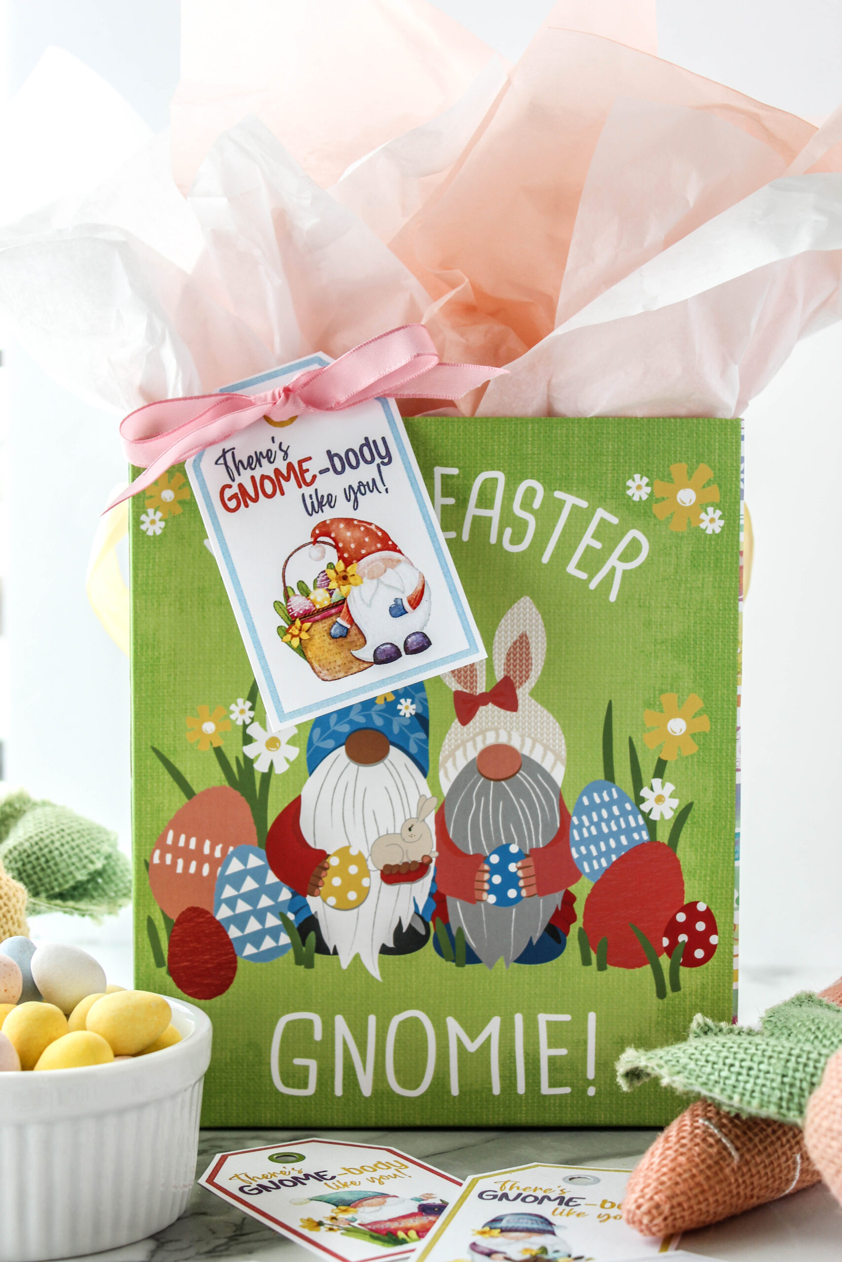 There’s Gnome-body Like You Free Printable Easter Gift Tags - Baking ...
