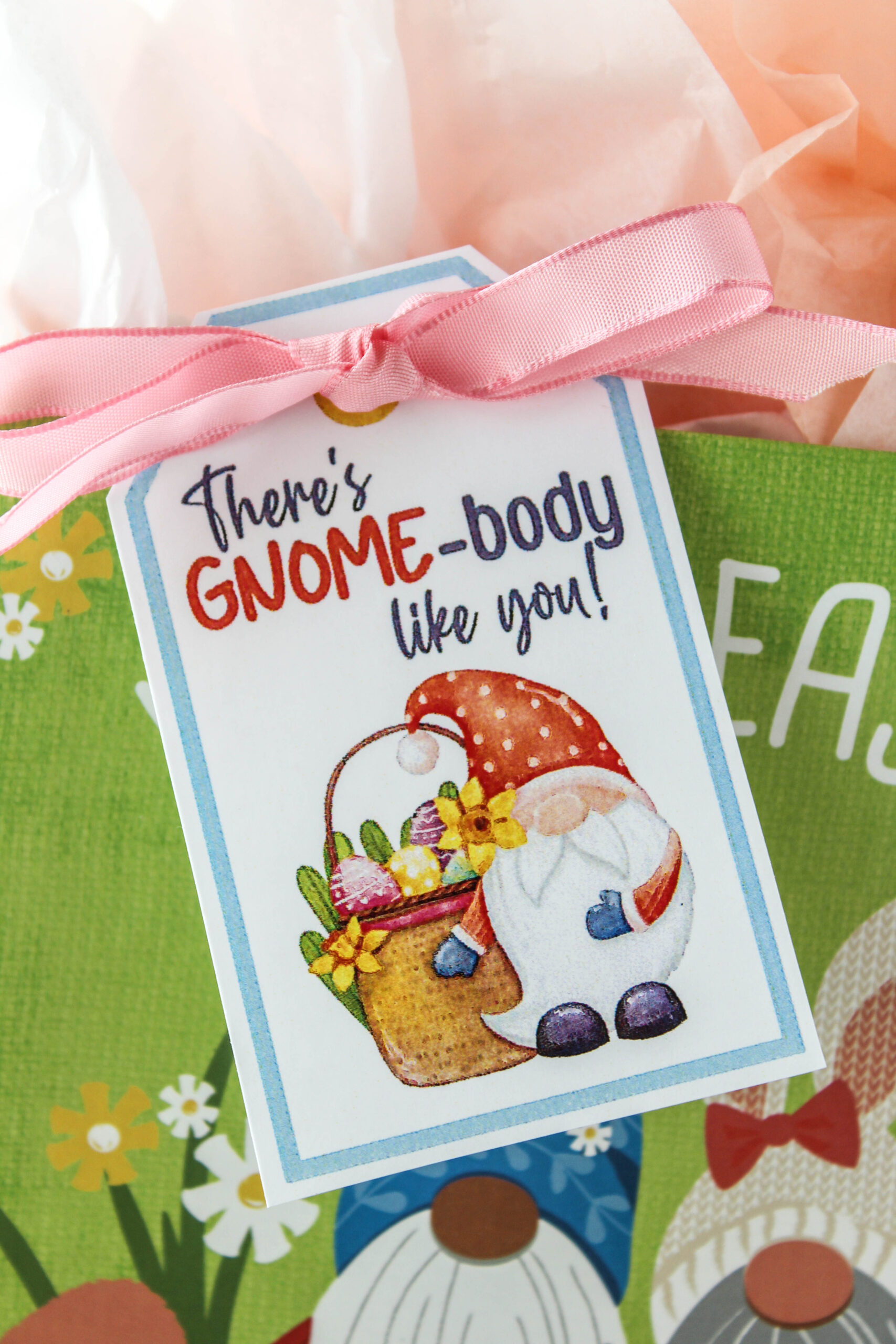 There’s Gnome-body Like You Free Printable Easter Gift Tags - Baking ...